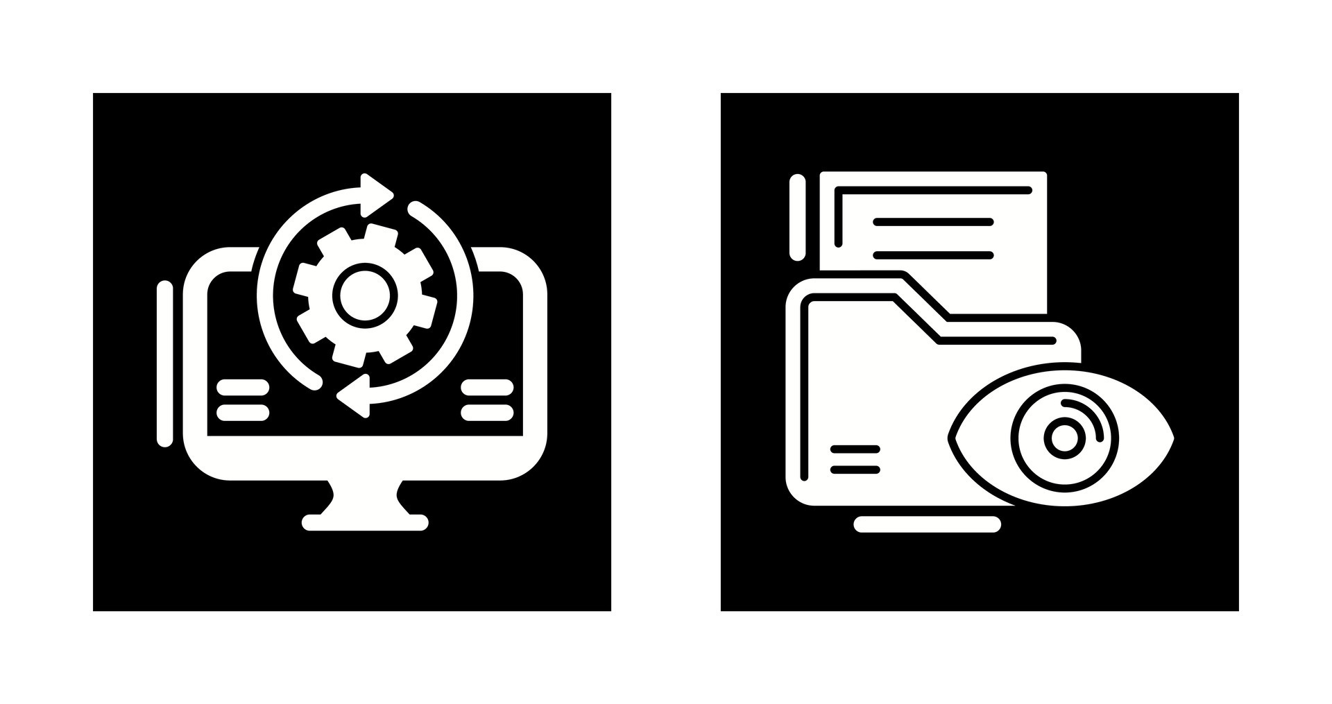 Synchronization And Data Visualization Icon 32633032 Vector Art At Vecteezy