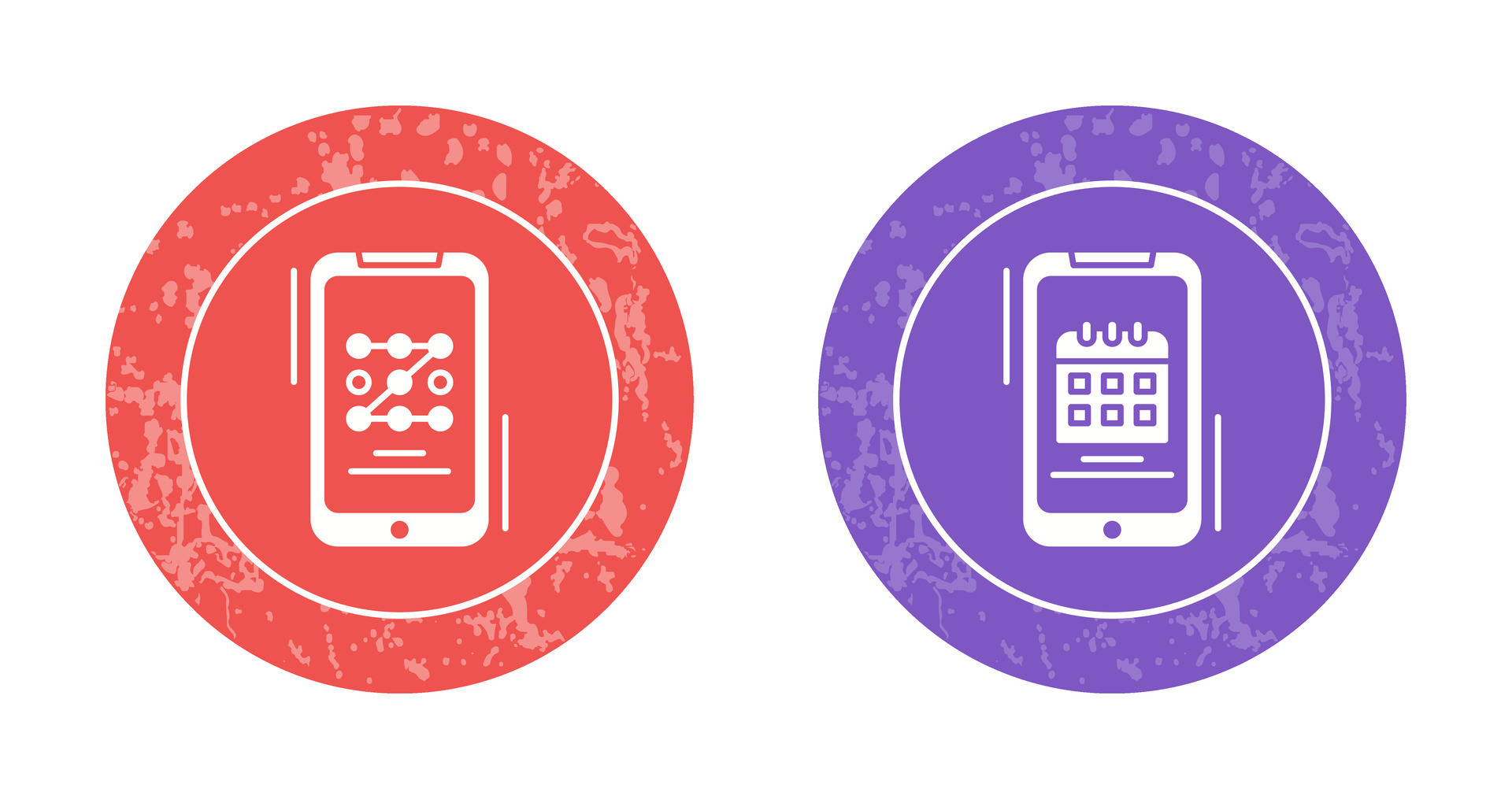 Pattern Code and Calendar Icon 32633959 Vector Art at Vecteezy