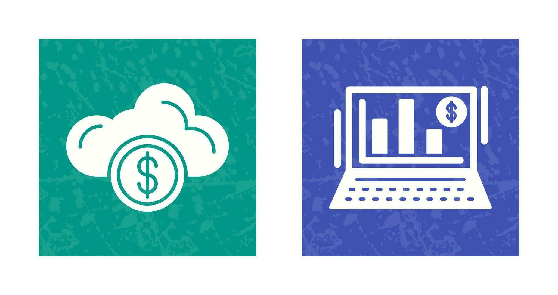 Cloud Computing and Bar Chart Icon 32636180 Vector Art at Vecteezy