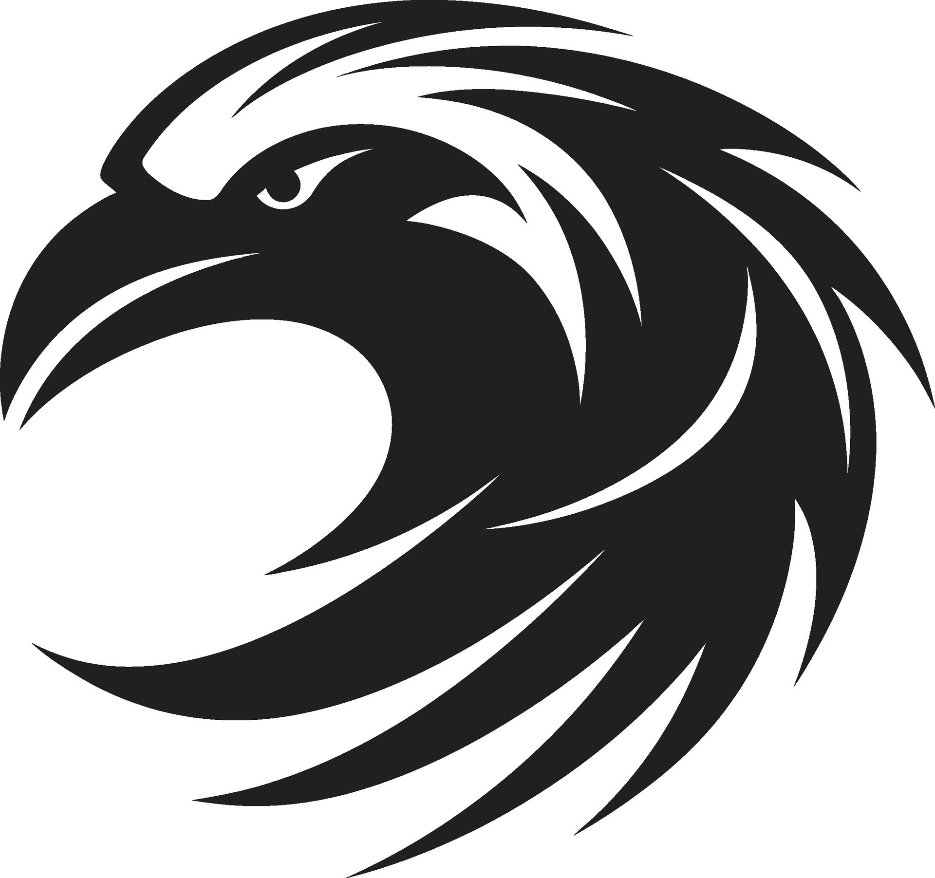 Sleek Raven Silhouette Seal Abstract Black Bird Insignia 32637162 ... Sleek Raven Silhouette Seal Abstract Black Bird Insignia 32637162 ...