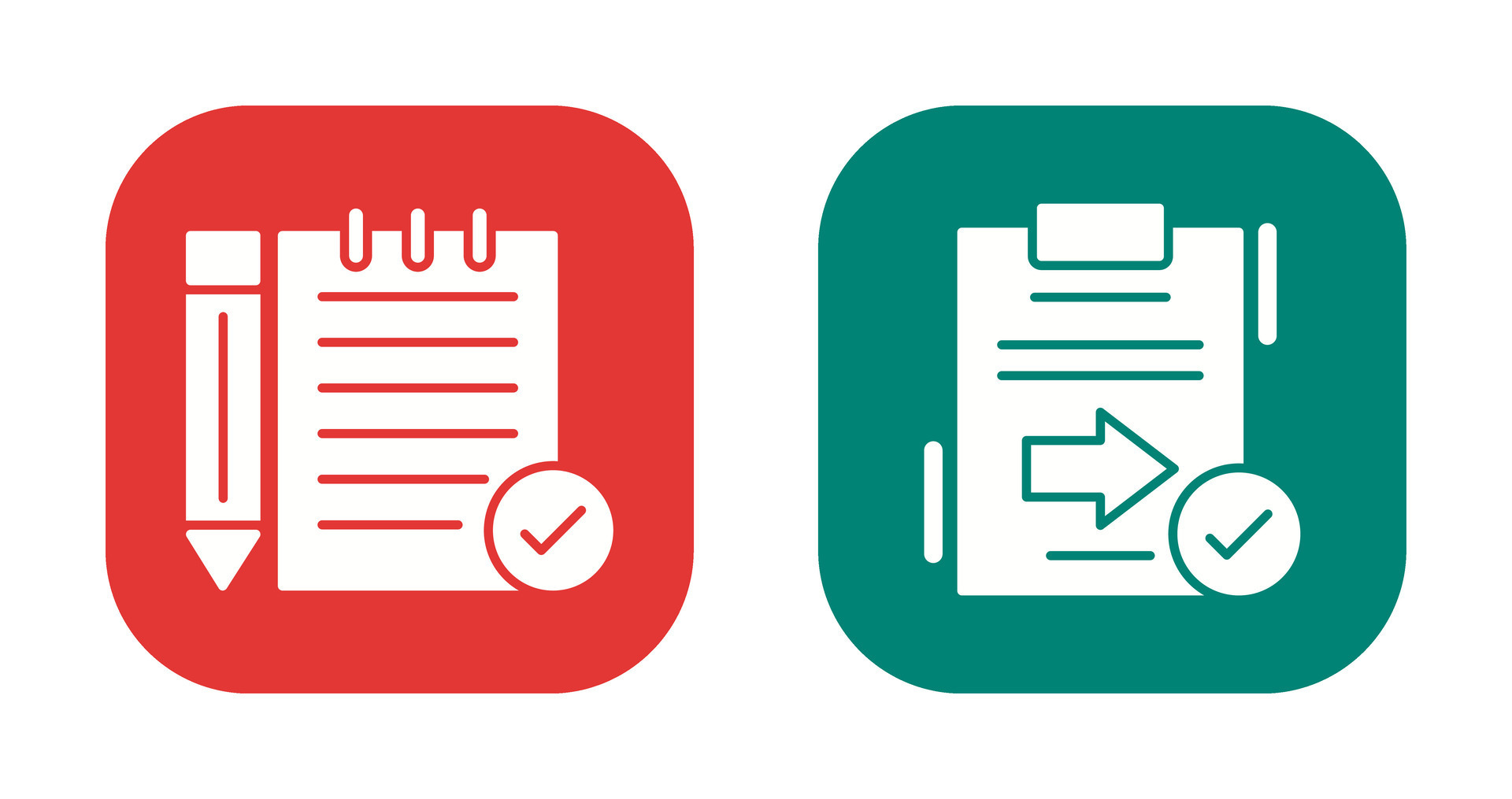 Check Notes and Send Icon 32637812 Vector Art at Vecteezy