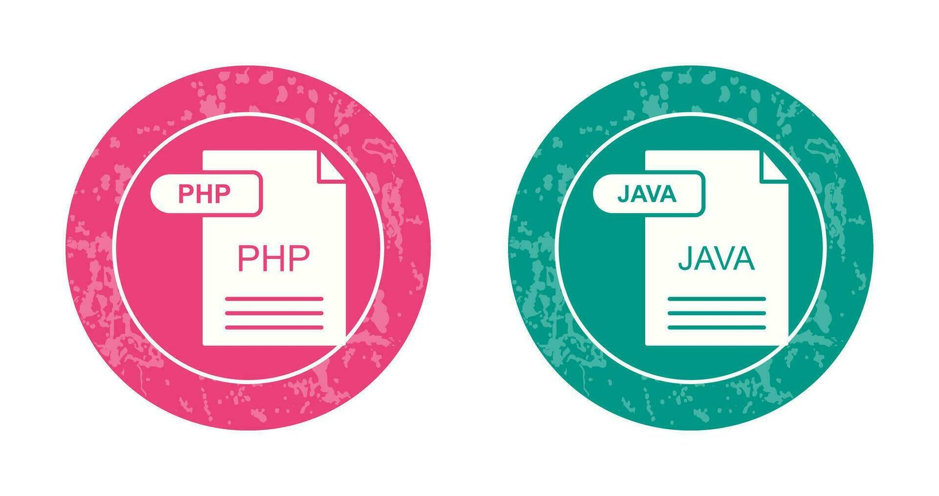 PHP and Java Icon 32638539 Vector Art at Vecteezy
