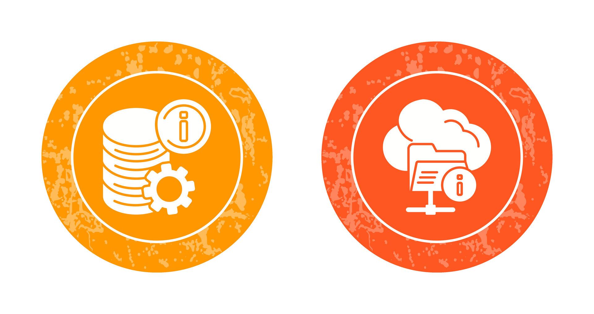 data and folder Icon 32642246 Vector Art at Vecteezy