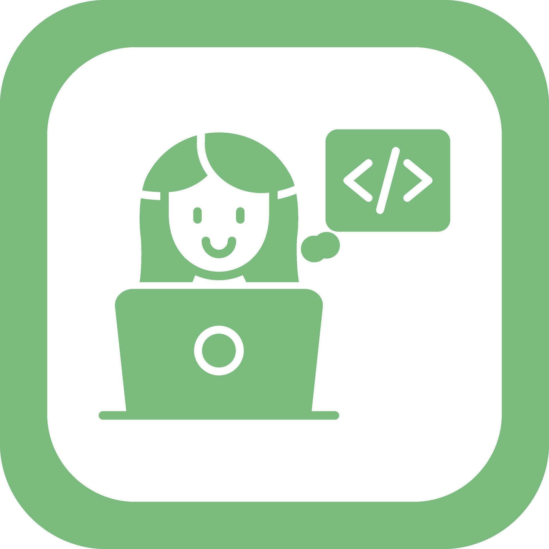 Developer Vector Icon 32650104 Vector Art at Vecteezy