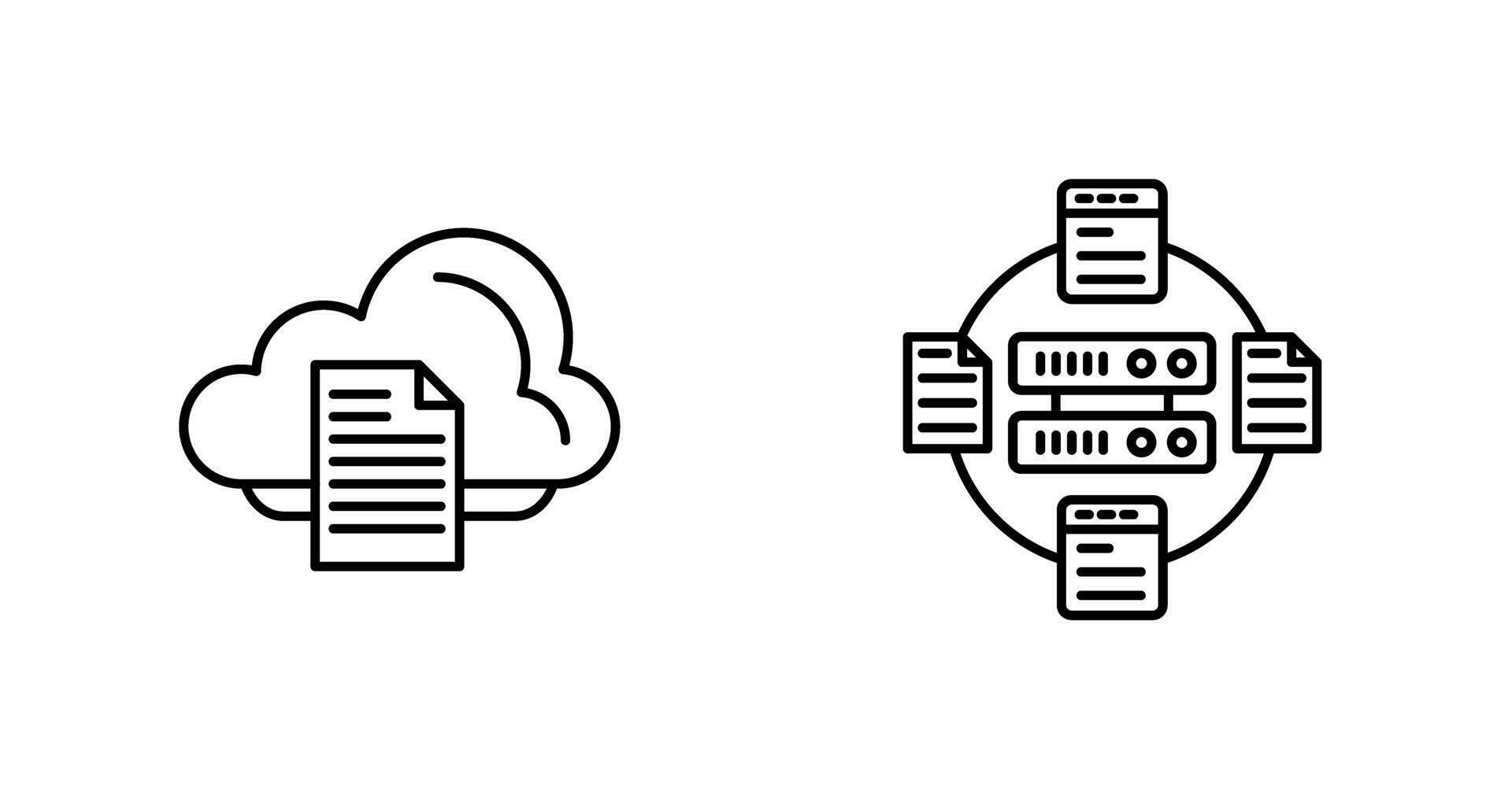 File and Server Icon 32652239 Vector Art at Vecteezy