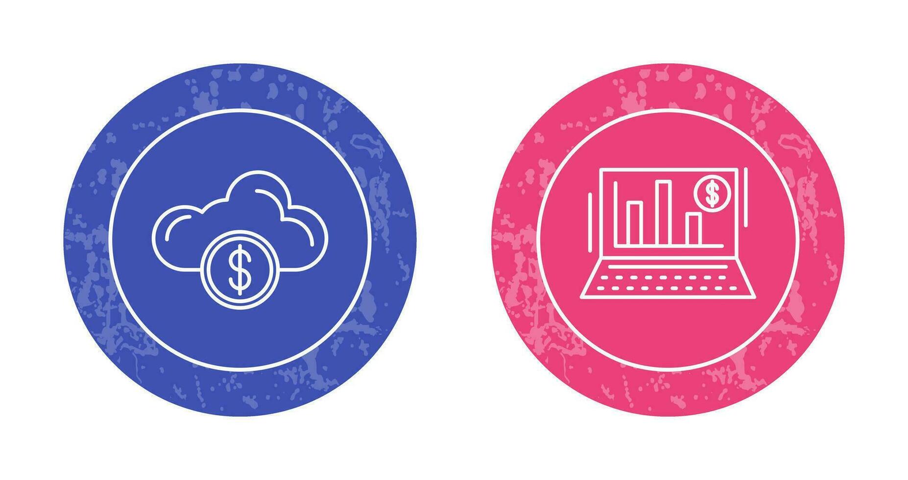 Cloud Computing and Bar Chart Icon 32653253 Vector Art at Vecteezy