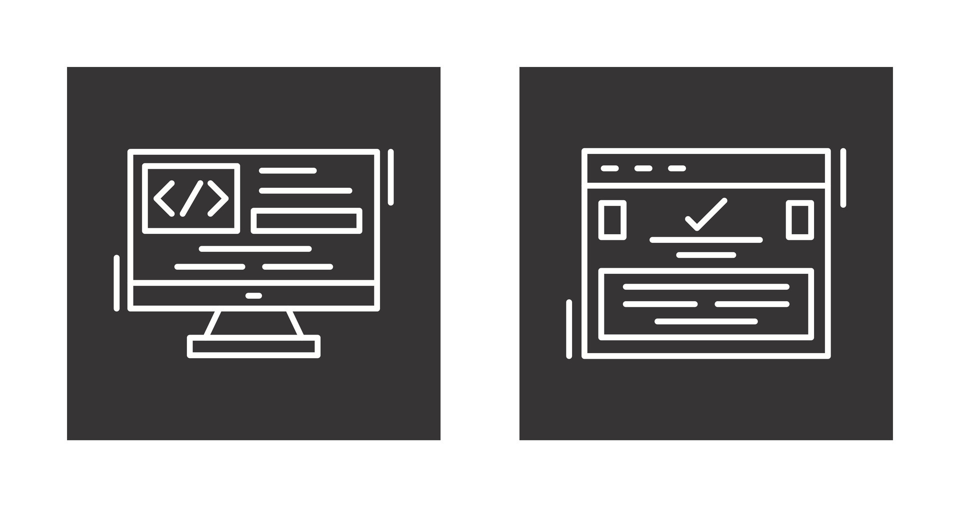 Coding and Complete Icon 32653853 Vector Art at Vecteezy