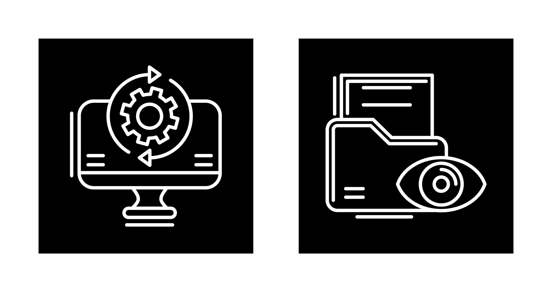 Synchronization And Data Visualization Icon 32653873 Vector Art At Vecteezy