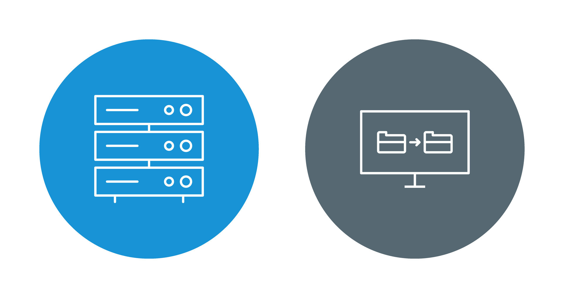 server network and File sharing Icon 32654368 Vector Art at Vecteezy