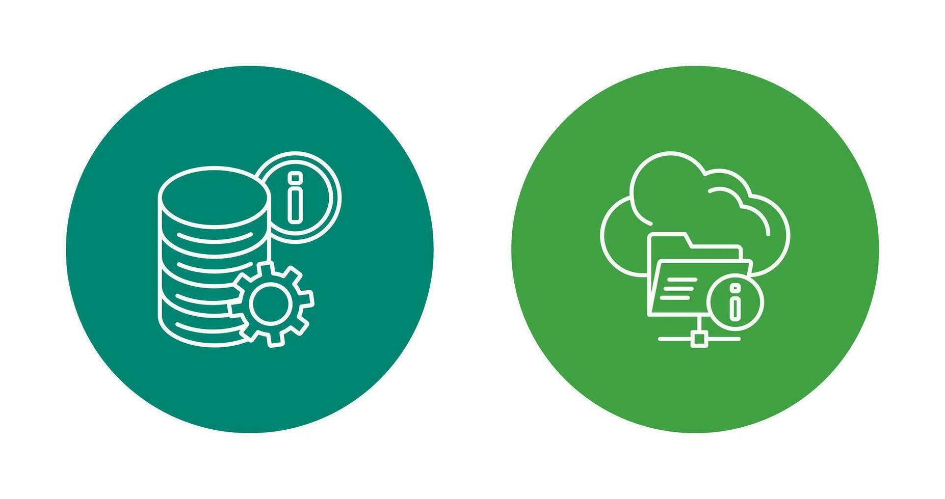 data and folder Icon 32655019 Vector Art at Vecteezy