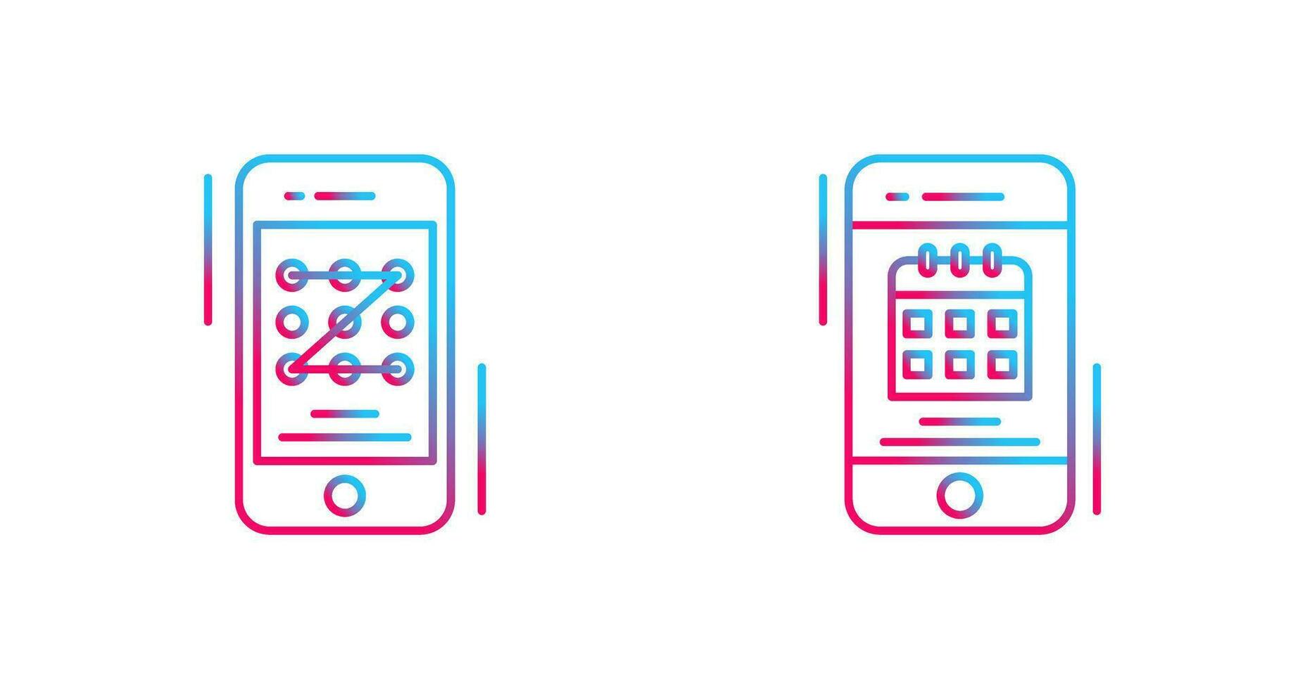Pattern Code and Calendar Icon 32655535 Vector Art at Vecteezy