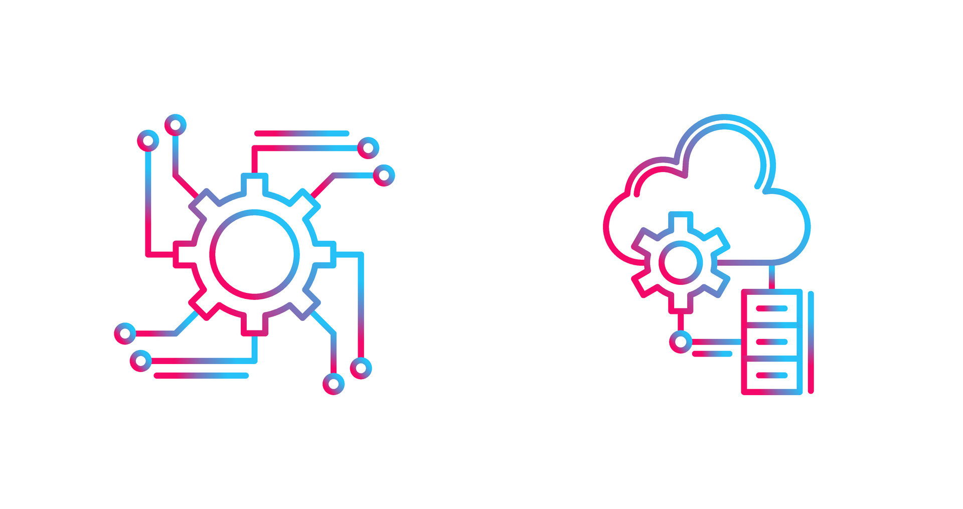 Automation and Big Data Icon 32655777 Vector Art at Vecteezy