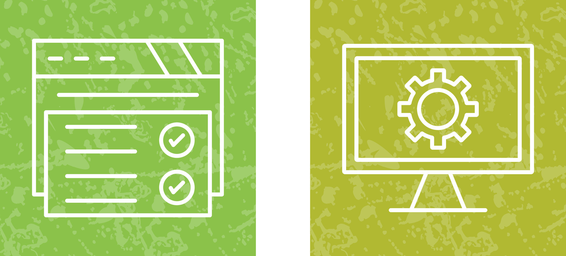 Web Browser and Monitor Screen Icon 32659214 Vector Art at Vecteezy