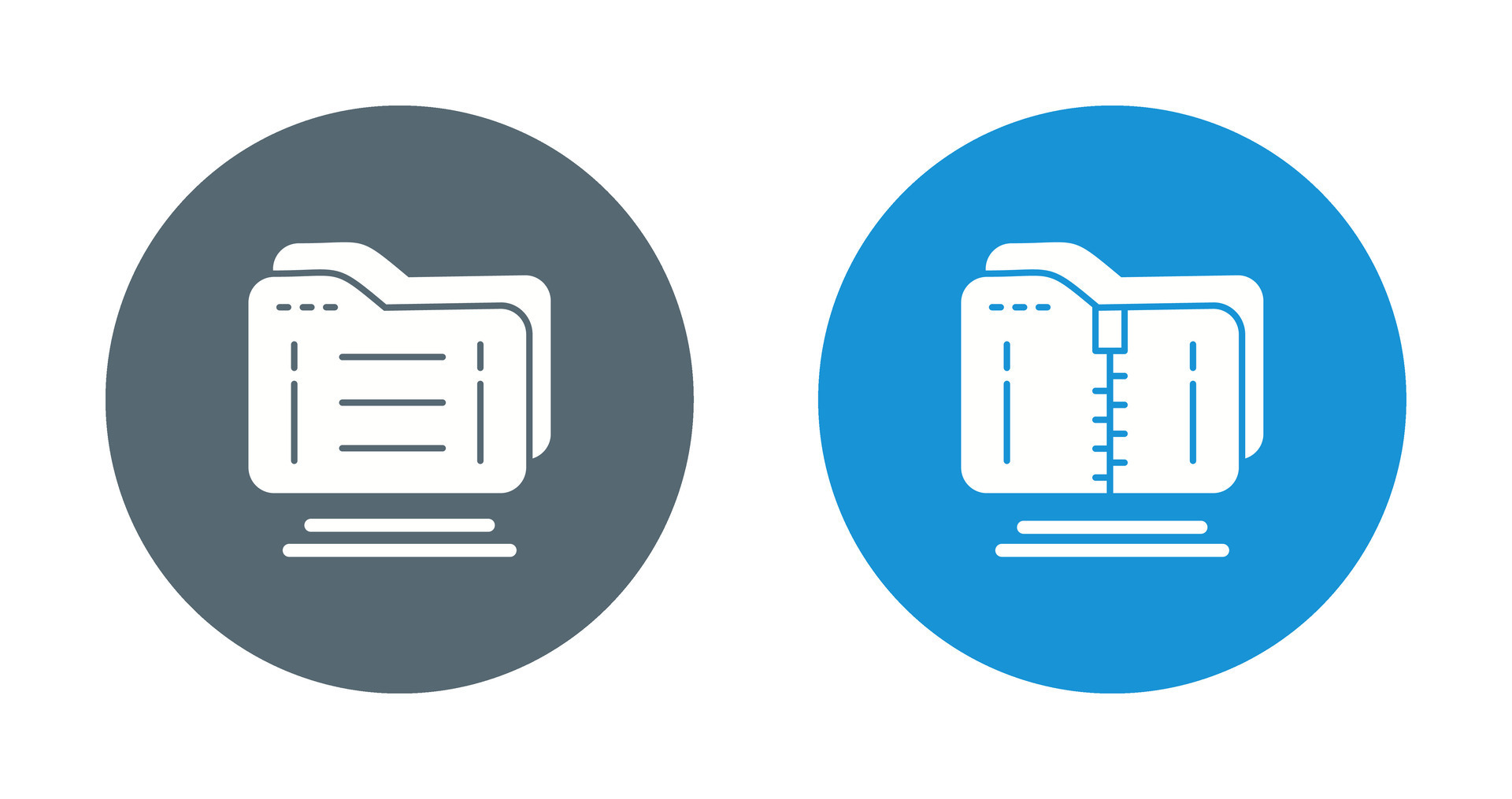 Folder and Compressed Icon 32665264 Vector Art at Vecteezy