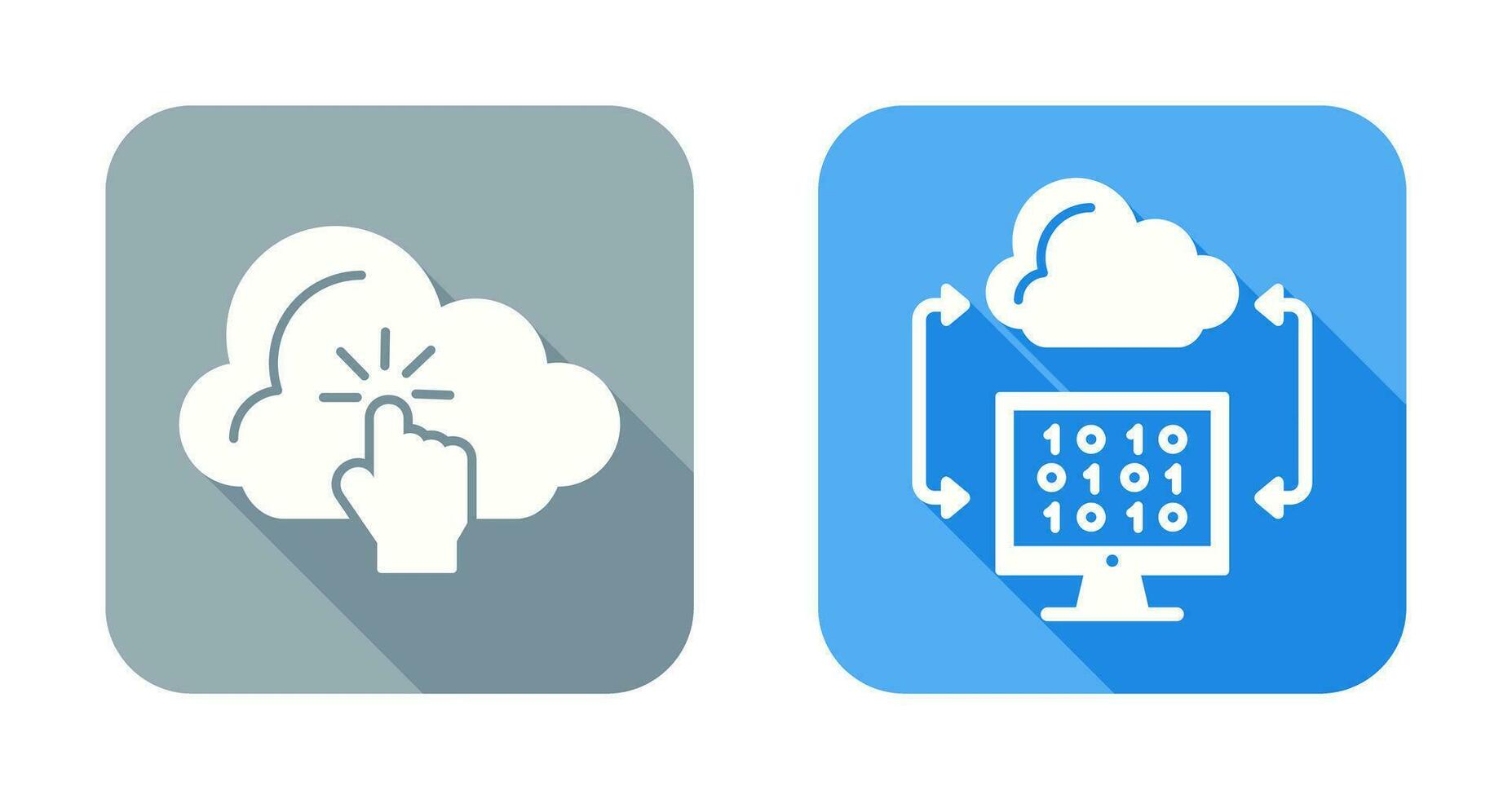 Cloud Computing and Cloud Coding Icon 32669261 Vector Art at Vecteezy