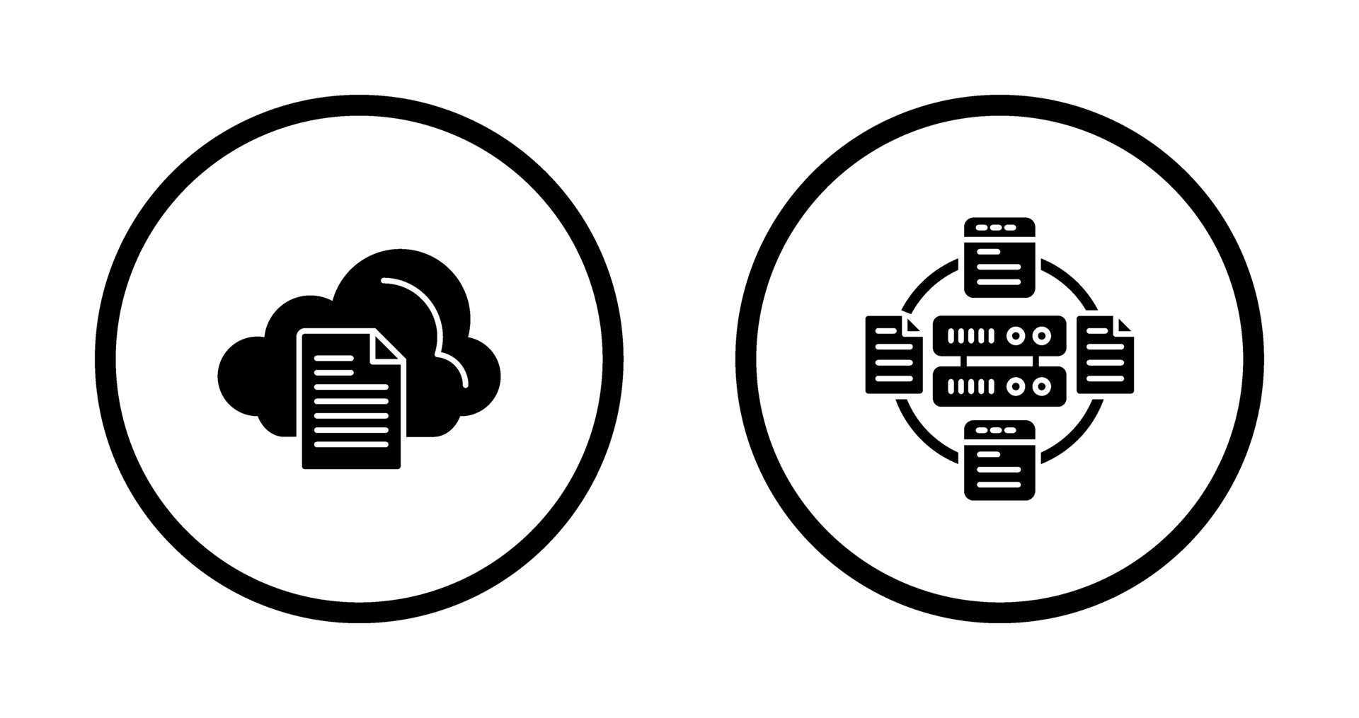 File and Server Icon 32670664 Vector Art at Vecteezy