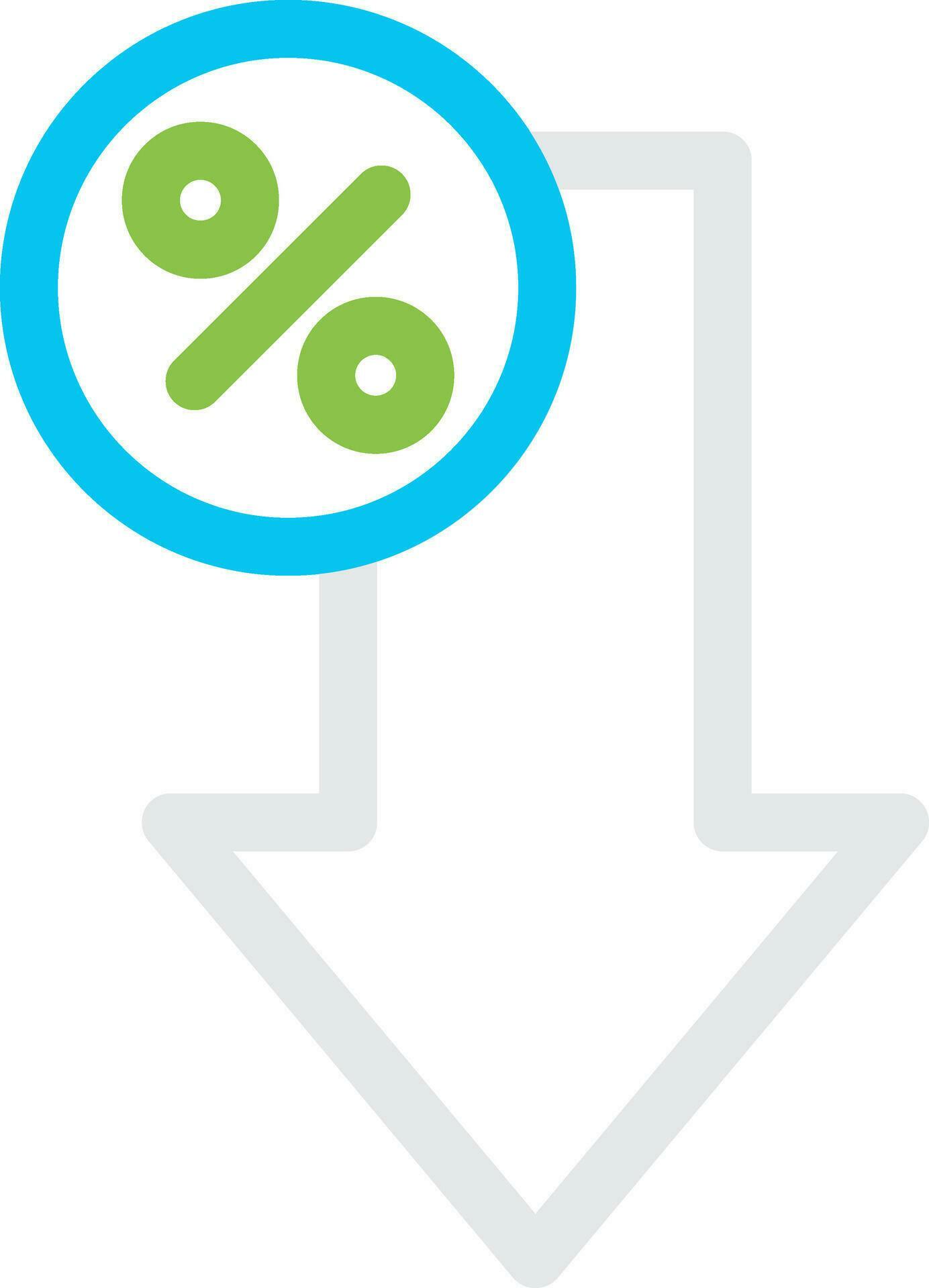 Decrease Creative Icon Design 32671994 Vector Art at Vecteezy