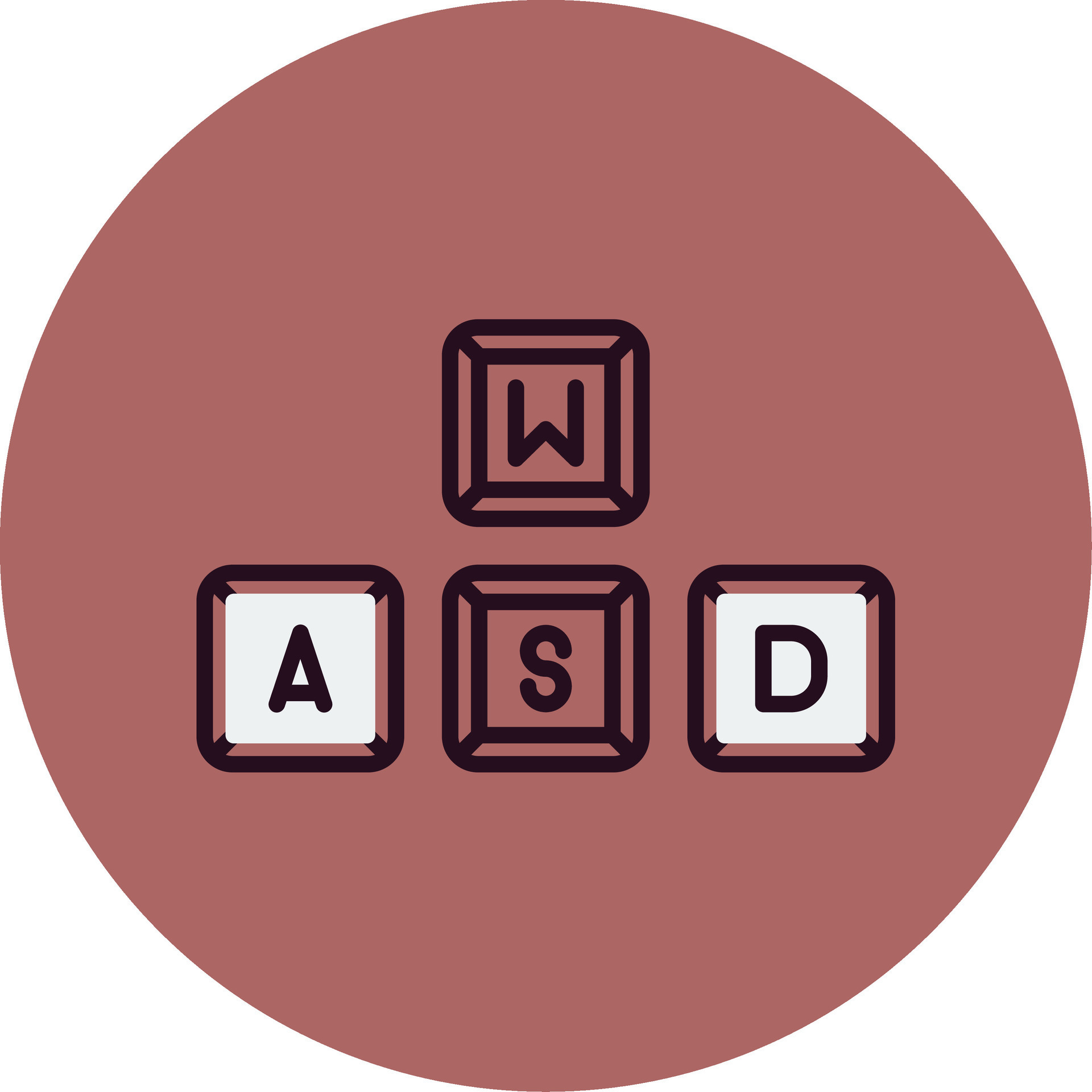 Keyboard Button Vector Icon 32681328 Vector Art At Vecteezy