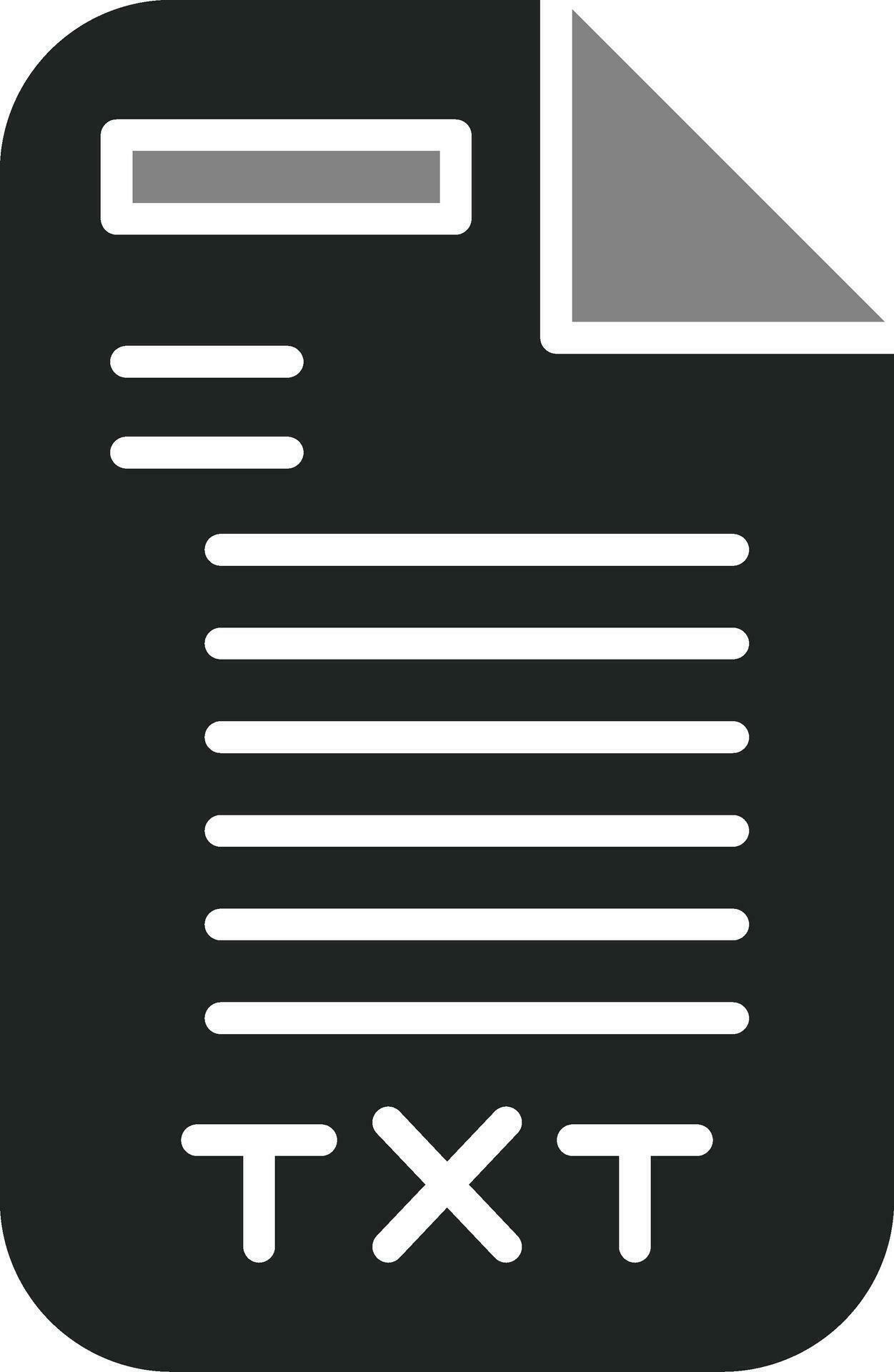 Text File Vector Icon 32683342 Vector Art at Vecteezy