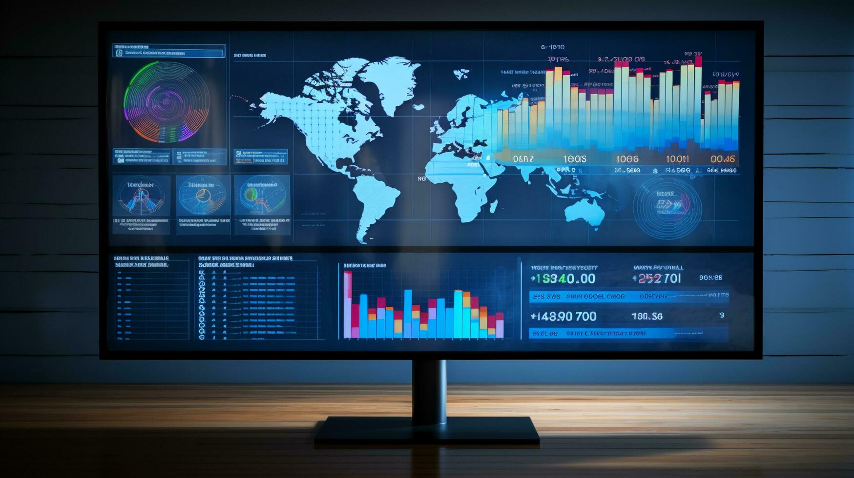 Infographic Dashboard Stock Photos, Images and Backgrounds for Free ...