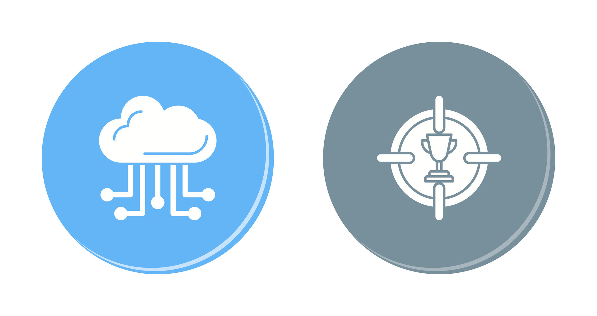 Cloud Computing and Target Icon 32705413 Vector Art at Vecteezy