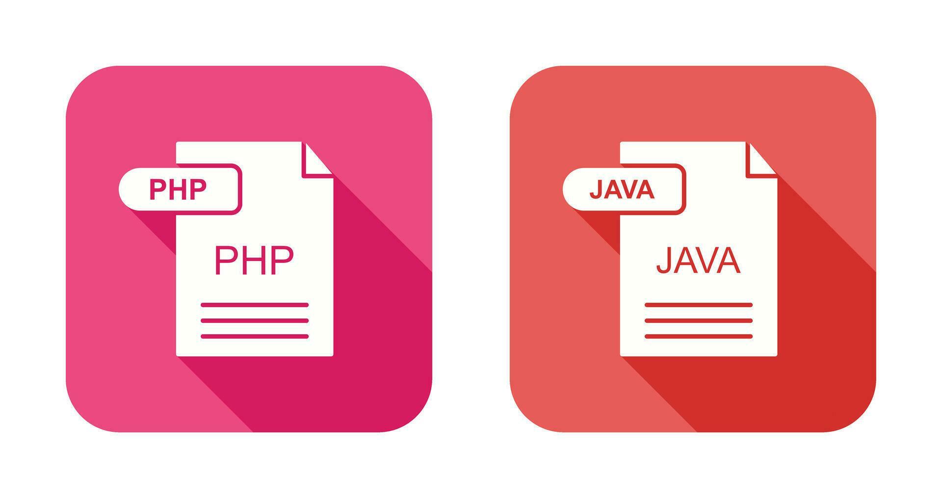 PHP and Java Icon 32706080 Vector Art at Vecteezy
