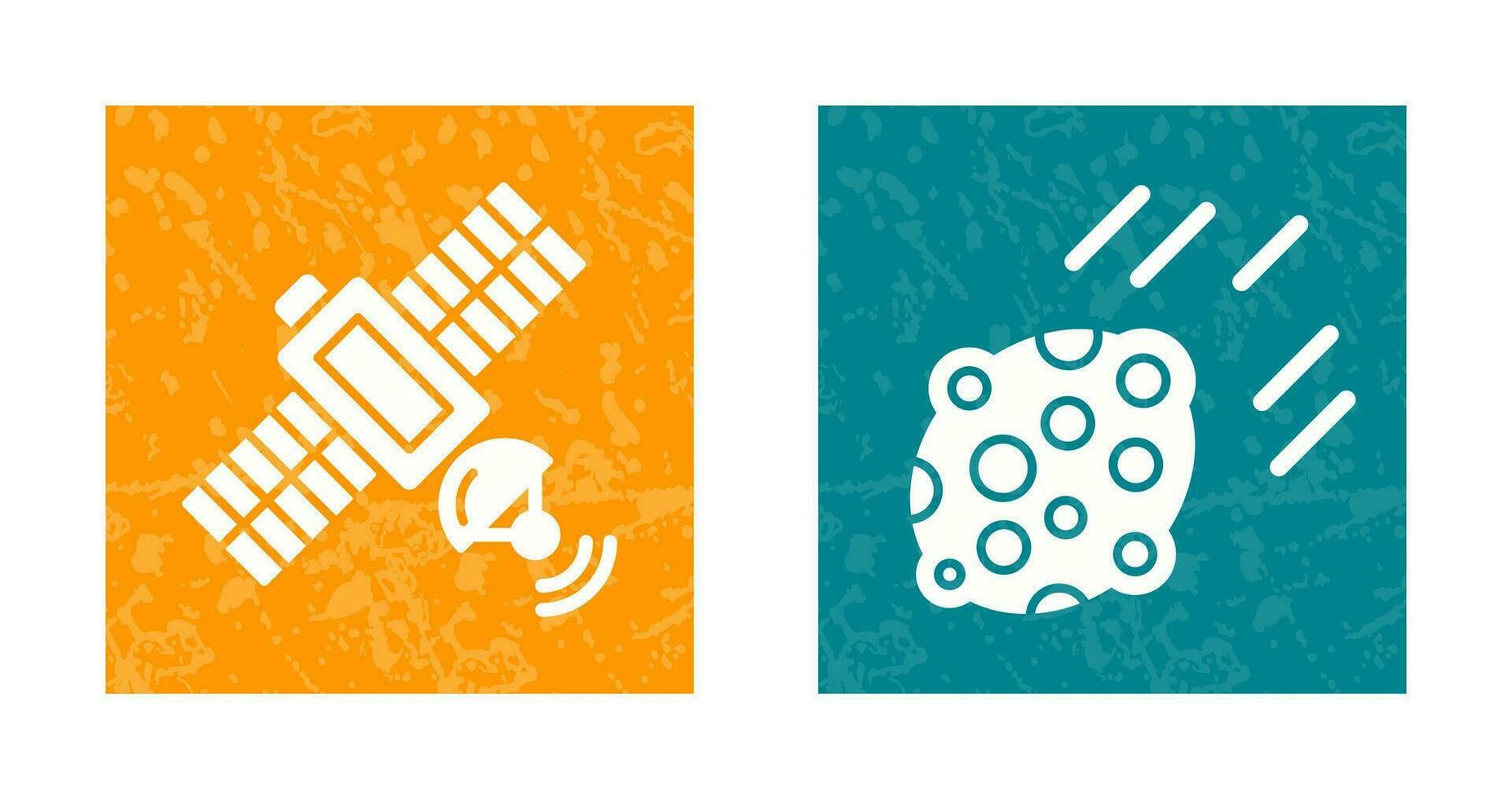 satelite and asteroid Icon 32708921 Vector Art at Vecteezy