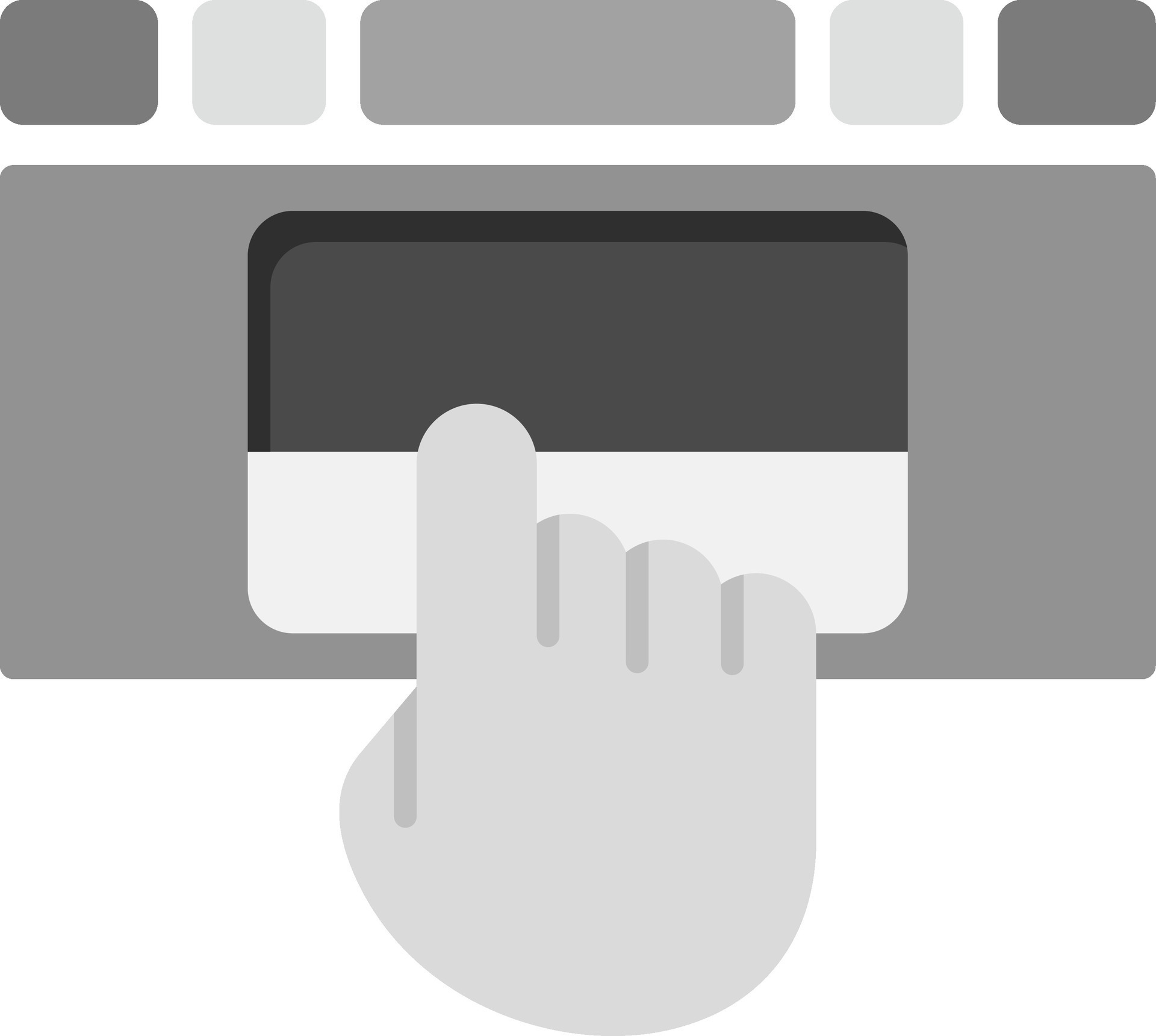 Touchpad Vector Icon 32713926 Vector Art at Vecteezy Touchpad Vector Icon 32713926 Vector Art at Vecteezy