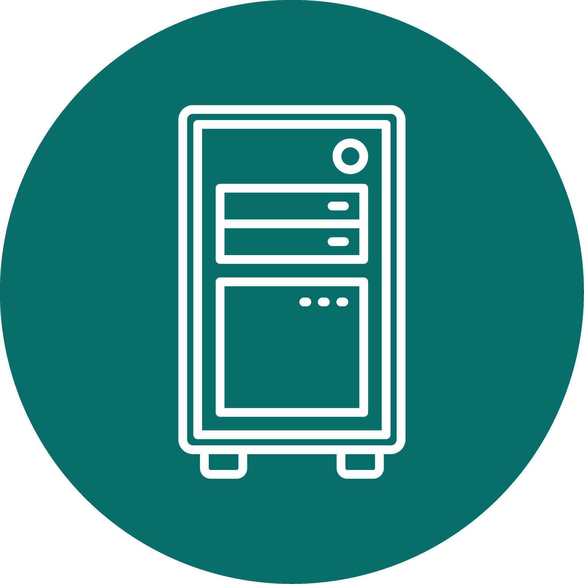 Computer Case Vector Icon 32715846 Vector Art at Vecteezy