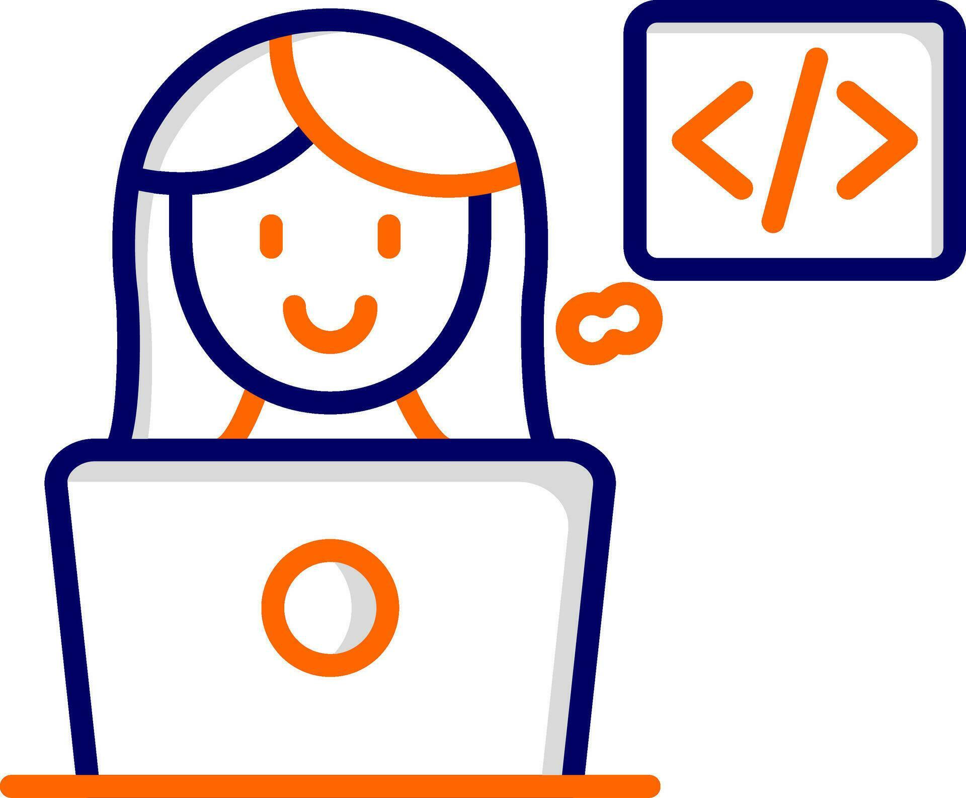 Developer Vector Icon 32719227 Vector Art at Vecteezy