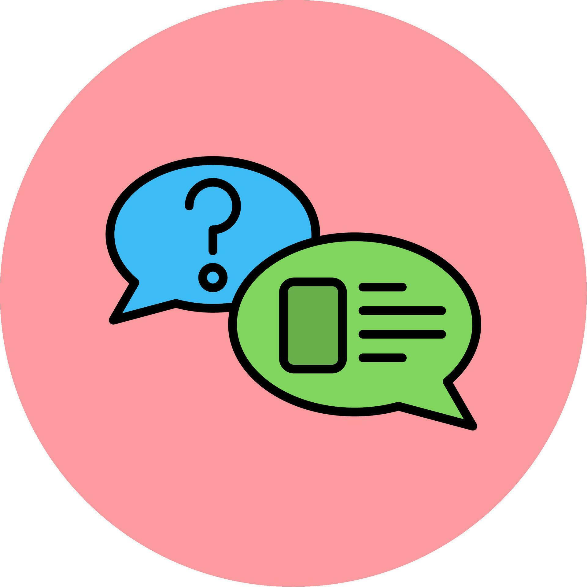 Answer Vector Icon 32721117 Vector Art at Vecteezy