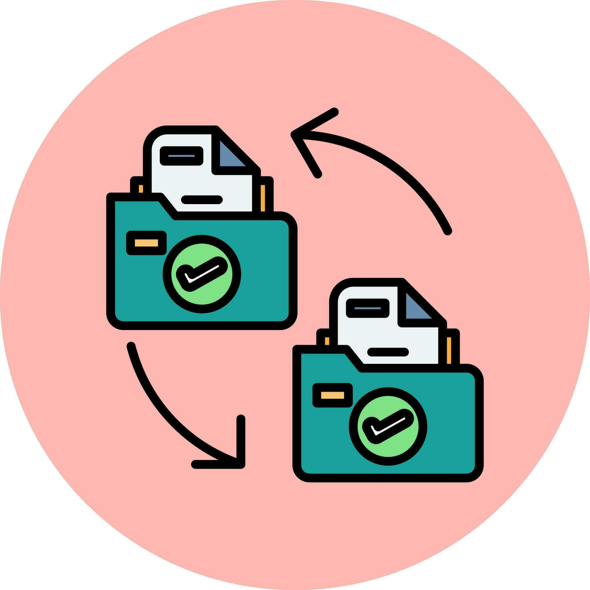 Folder Management Vector Icon 32721243 Vector Art at Vecteezy
