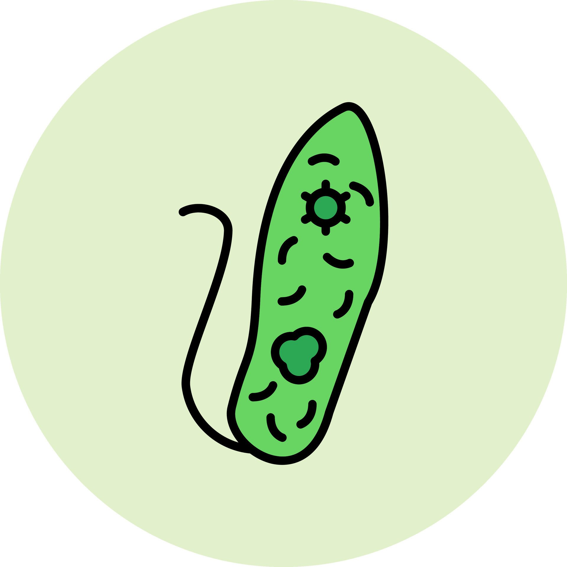 Euglenid Vector Icon 32721855 Vector Art at Vecteezy