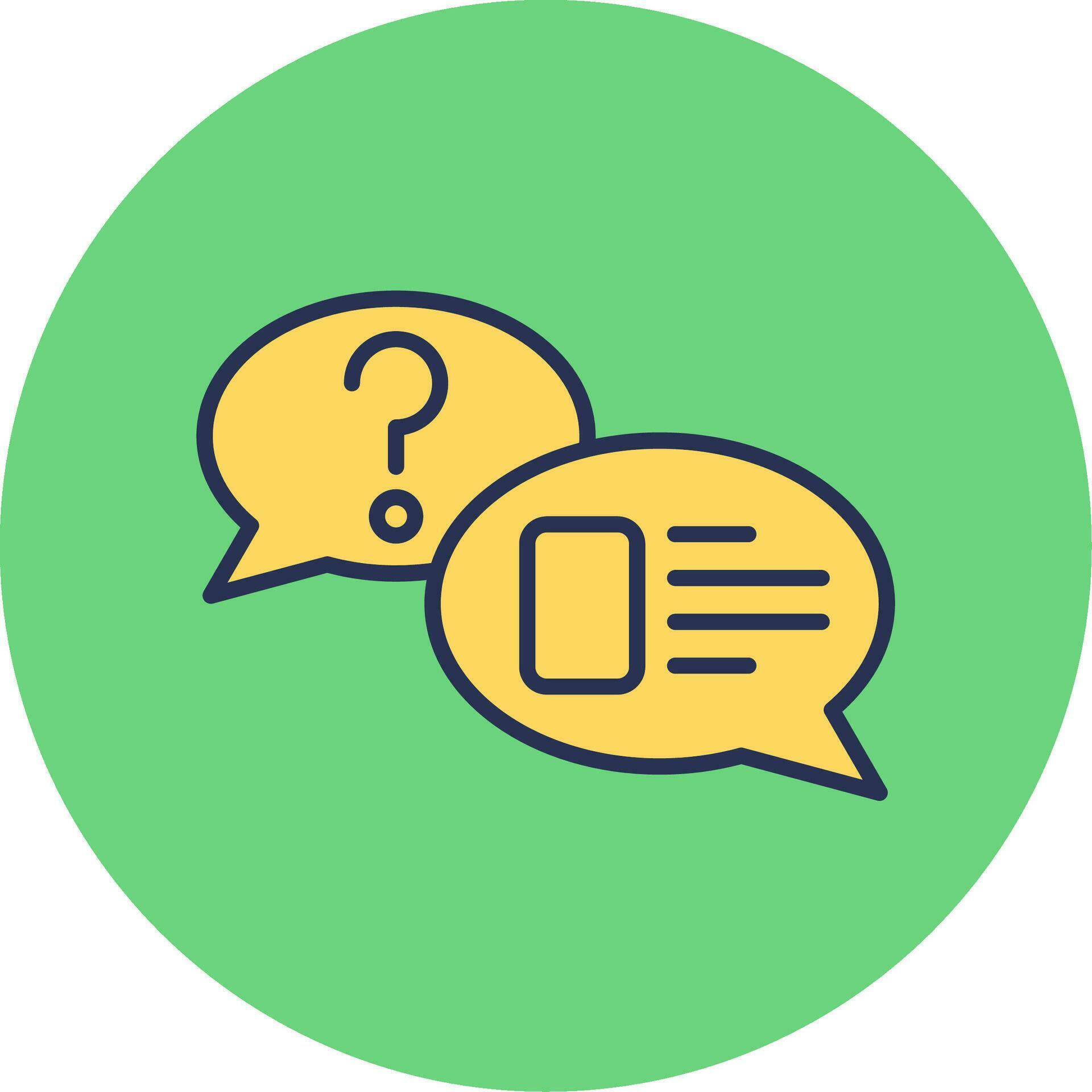 Answer Vector Icon 32722652 Vector Art at Vecteezy