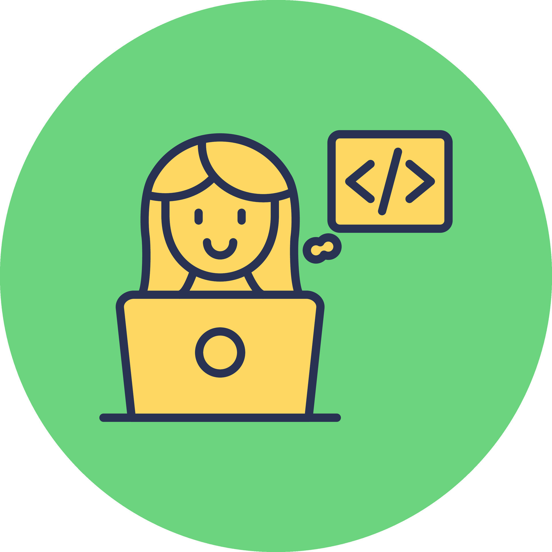 icono de vector de desarrollador 32723432 Vector en Vecteezy