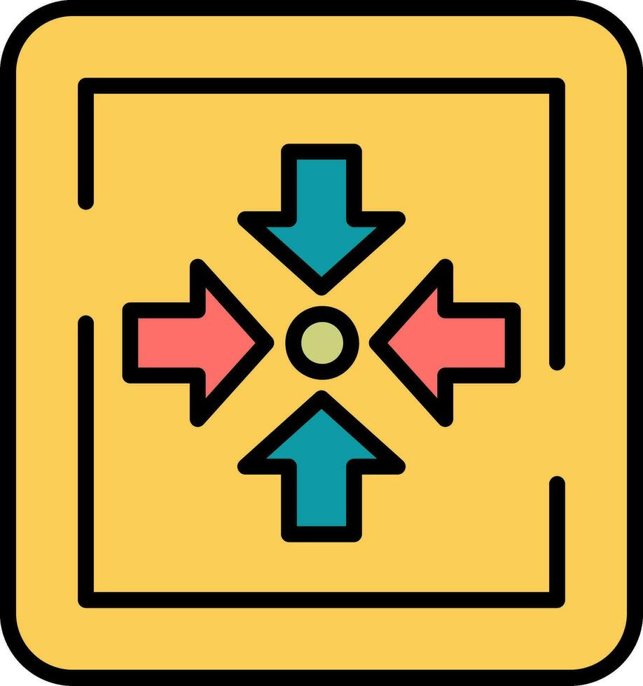 Assembly Point Sign Vector Icon 32725441 Vector Art At Vecteezy