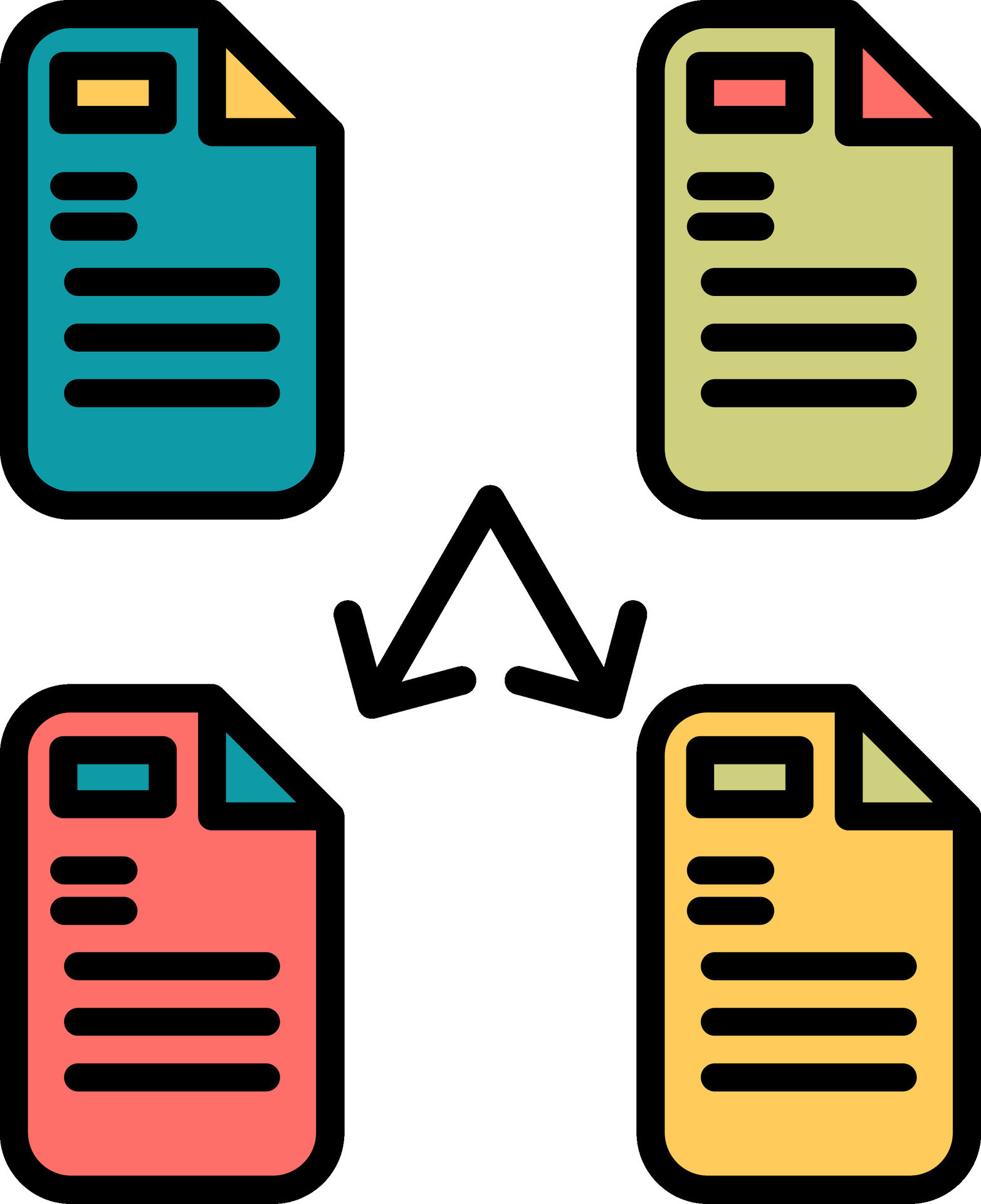 File Management Vector Icon 32725534 Vector Art at Vecteezy