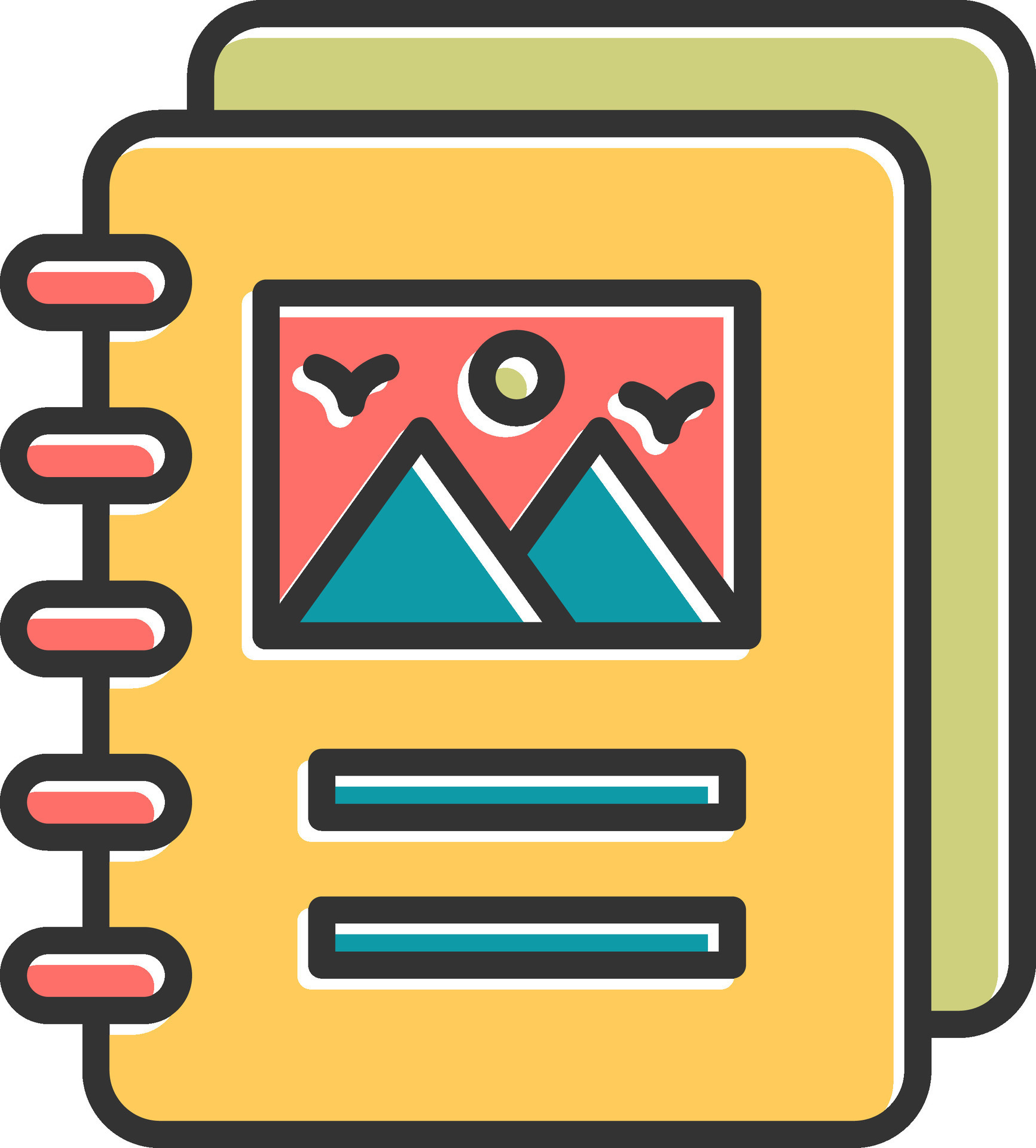 Binding Vector Icon 32727209 Vector Art at Vecteezy