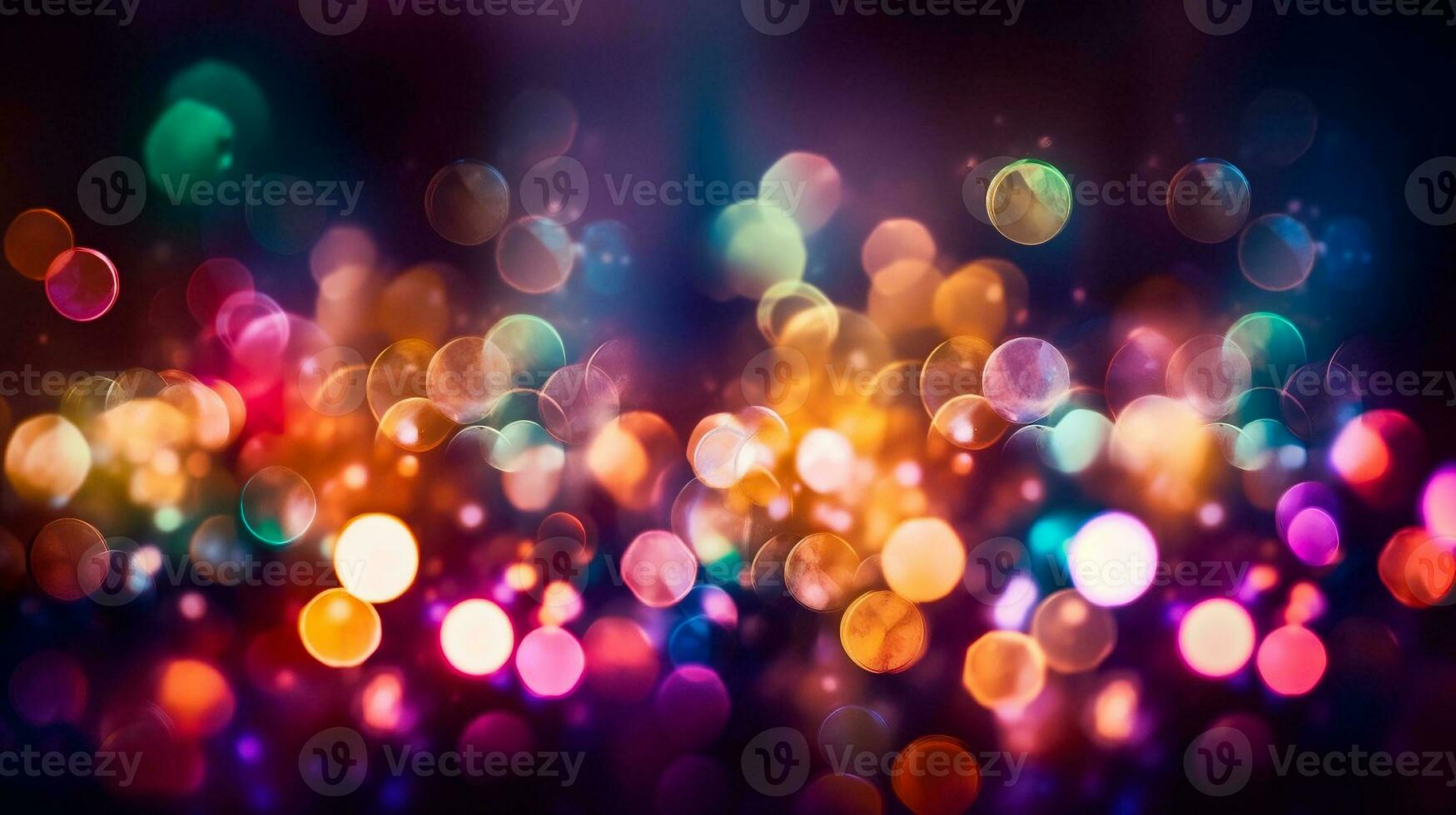 Luxurious Colorful Bokeh Background Abstract Lights Blur Bokeh