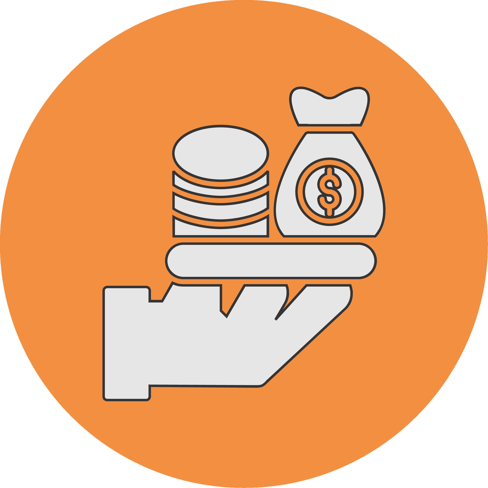 Profitable Vector Icon 32739686 Vector Art at Vecteezy