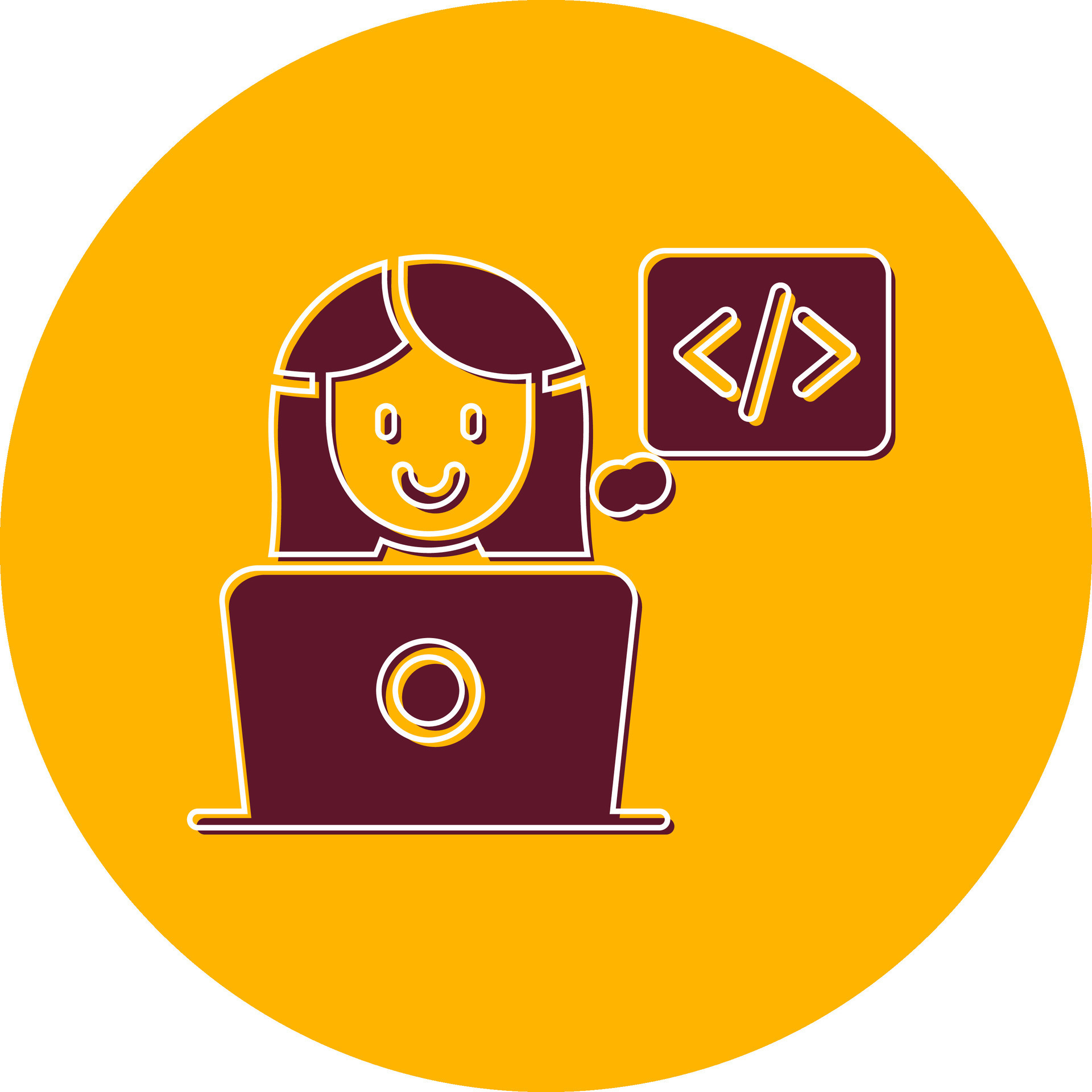 icono de vector de desarrollador 32740780 Vector en Vecteezy