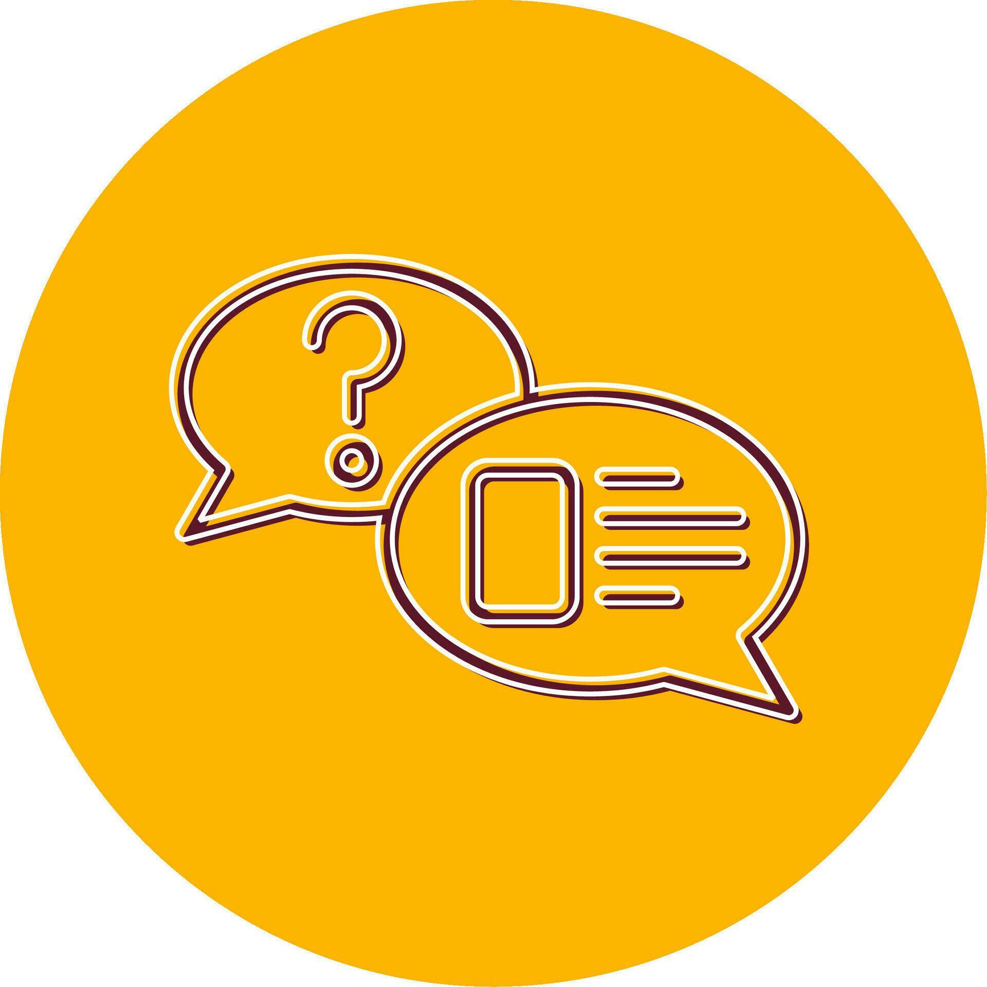 Answer Vector Icon 32742136 Vector Art at Vecteezy