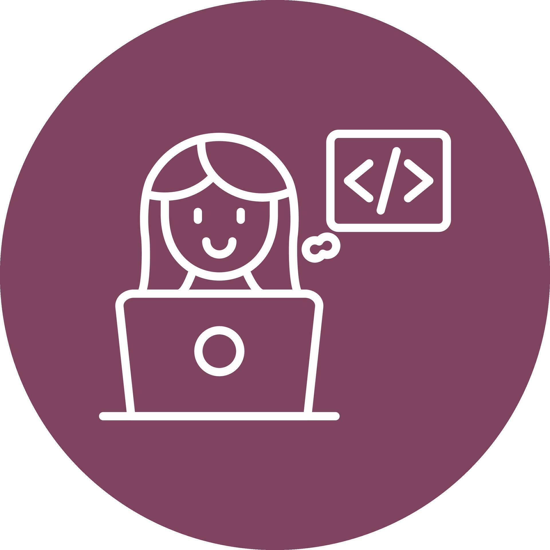 Developer Vector Icon 32748262 Vector Art at Vecteezy