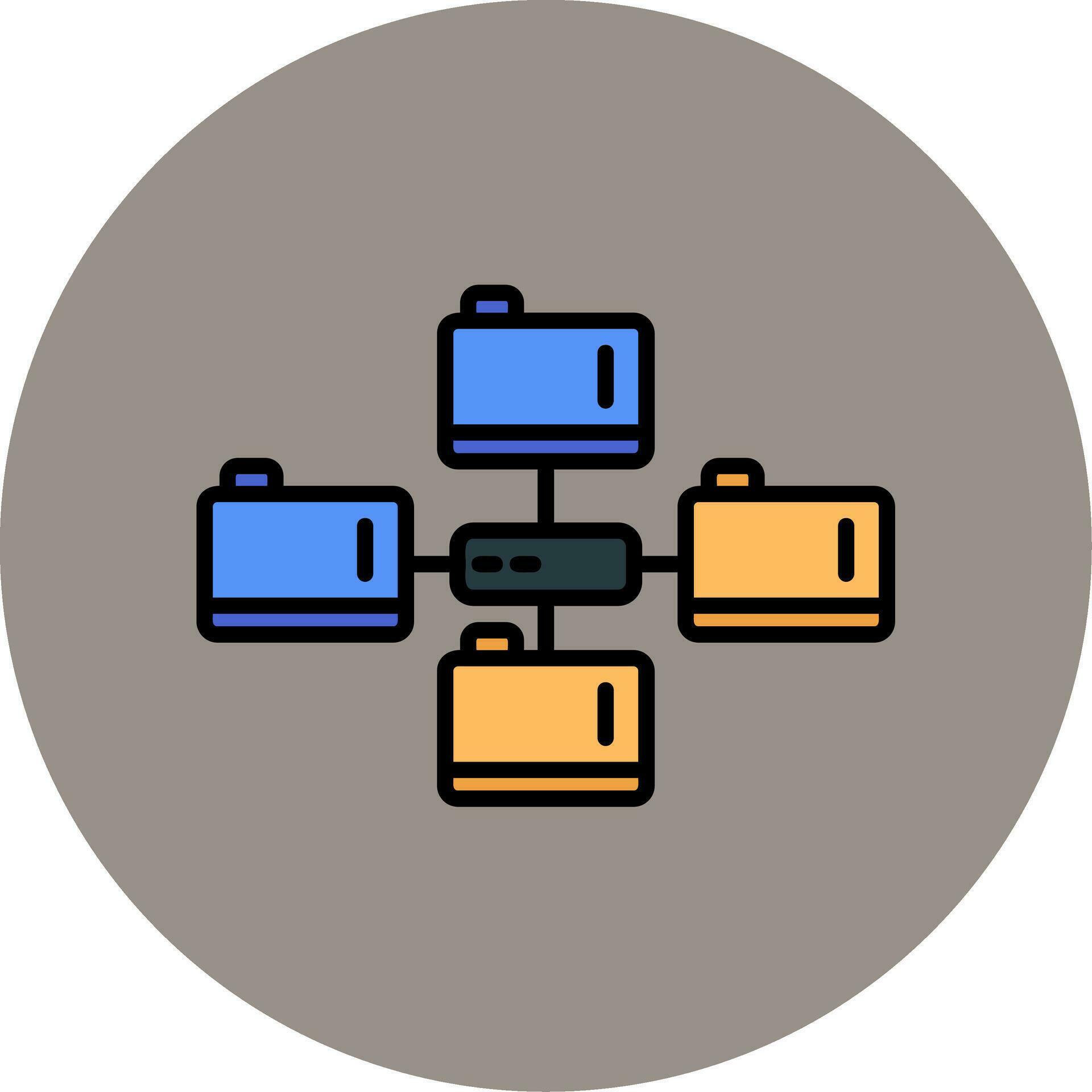 Database Vector Icon 32749990 Vector Art at Vecteezy