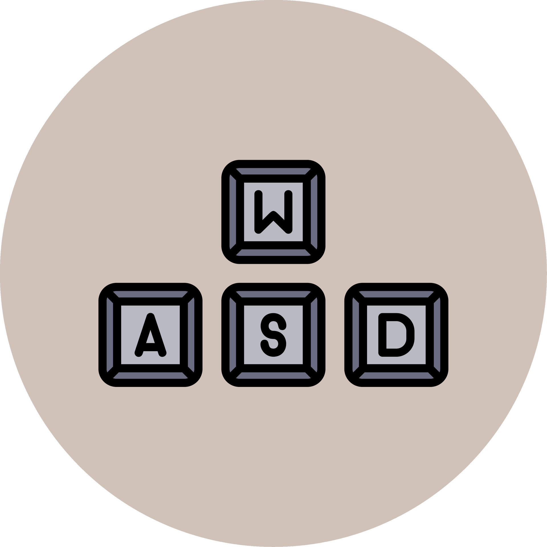 Keyboard Button Vector Icon 32750161 Vector Art At Vecteezy