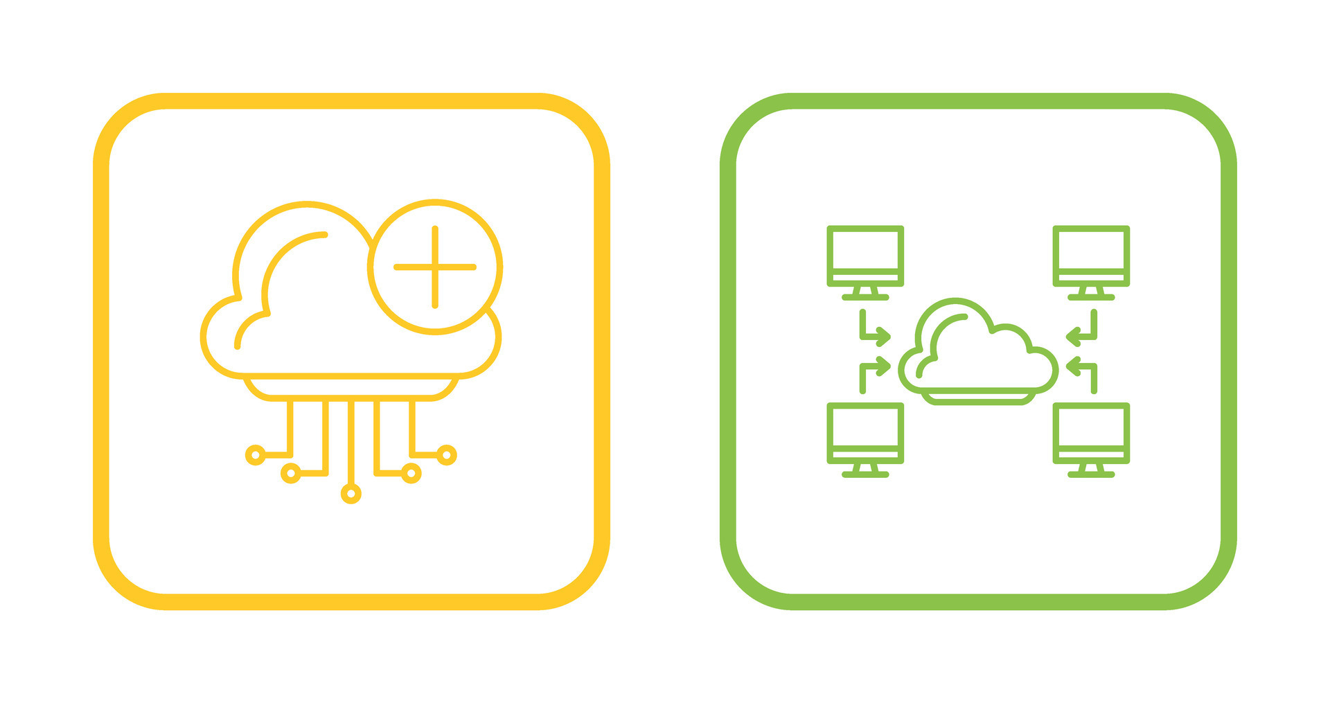 Cloud Computing and Computer Icon 32760330 Vector Art at Vecteezy