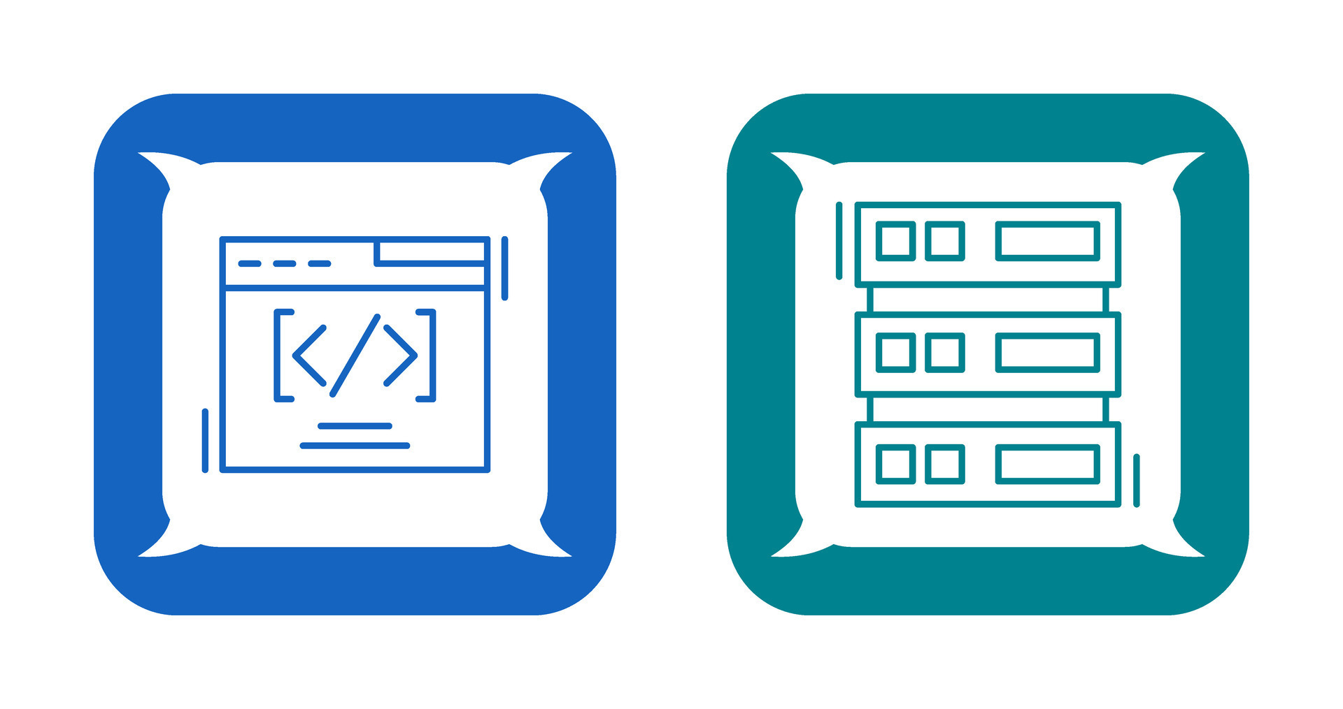 Web Coding ND Server Icon 32761433 Vector Art at Vecteezy
