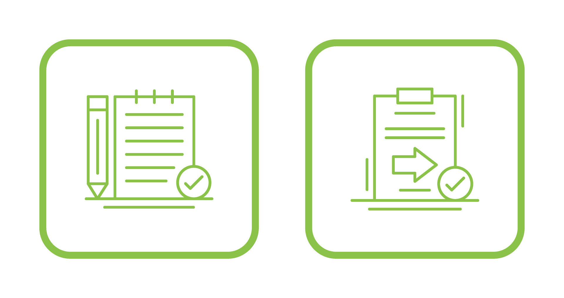 Check Notes and Send Icon 32762537 Vector Art at Vecteezy