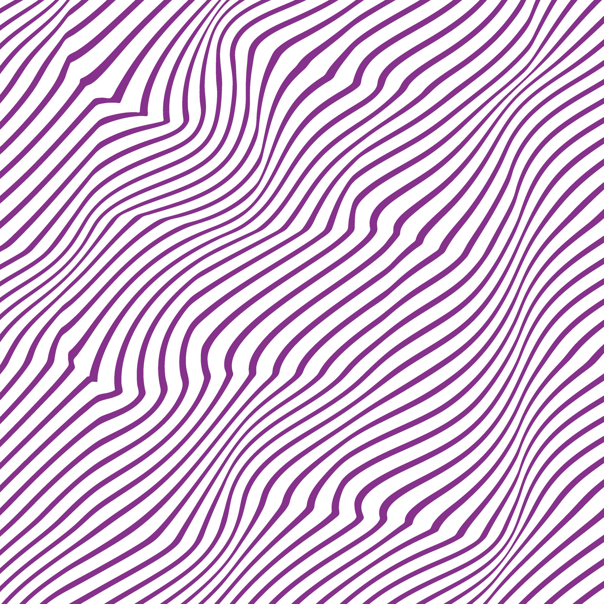 simple abstract modern violet color wavy daigonal distort pattern on ...