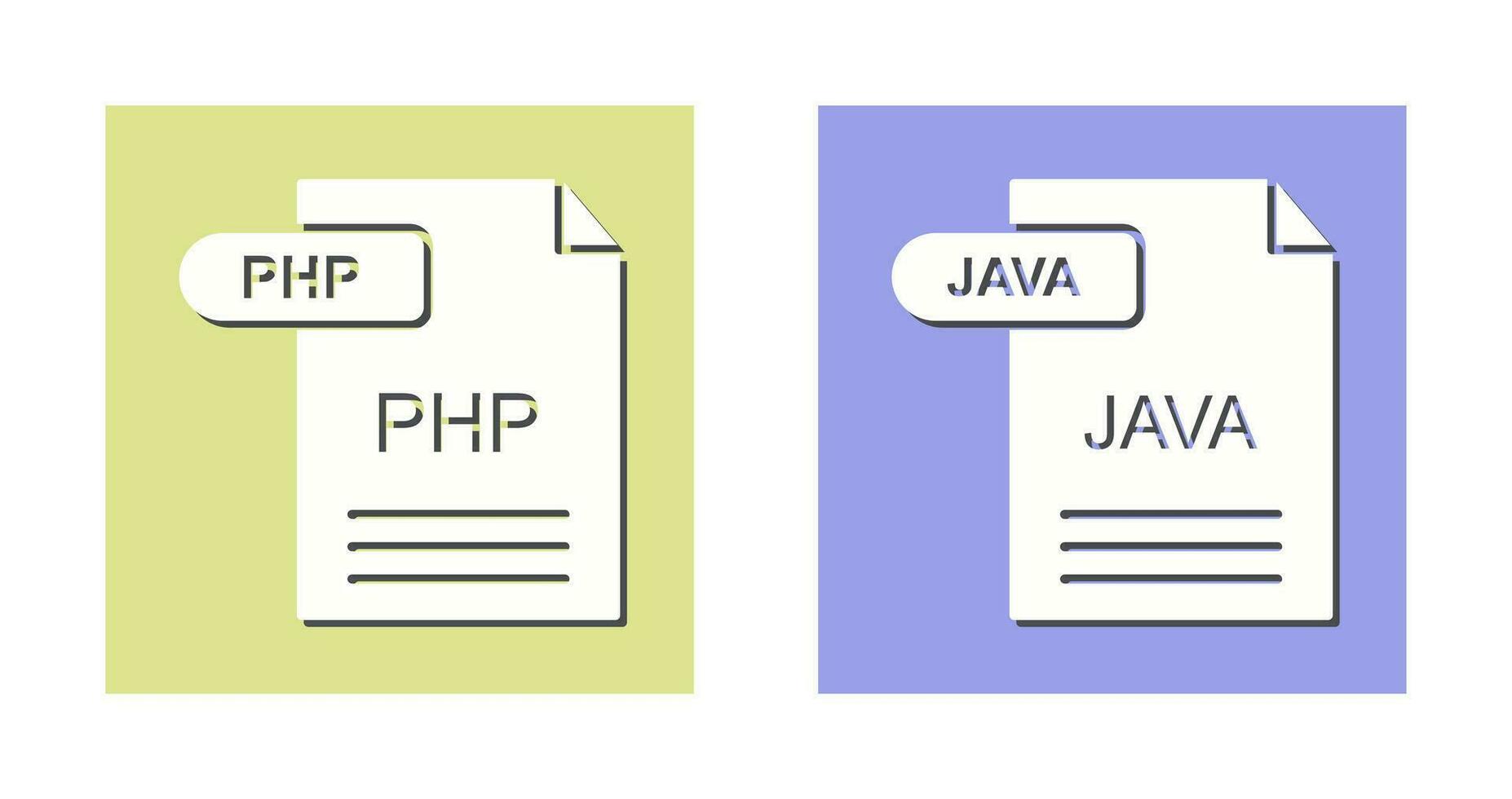 PHP and Java Icon 32771050 Vector Art at Vecteezy